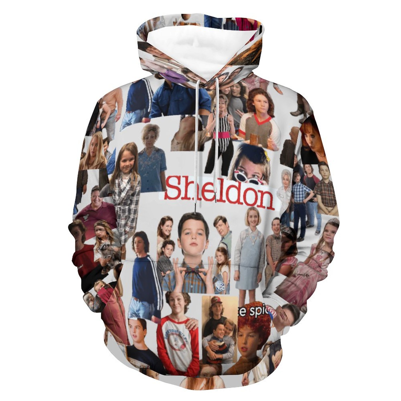 Comedy Young Sheldon Unisex Hoodies Sweatshirts Daily Pullover Hooded ...