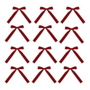 24pcs Christmas Mini Bows for Christmas Tree Decrations 2.75in ...