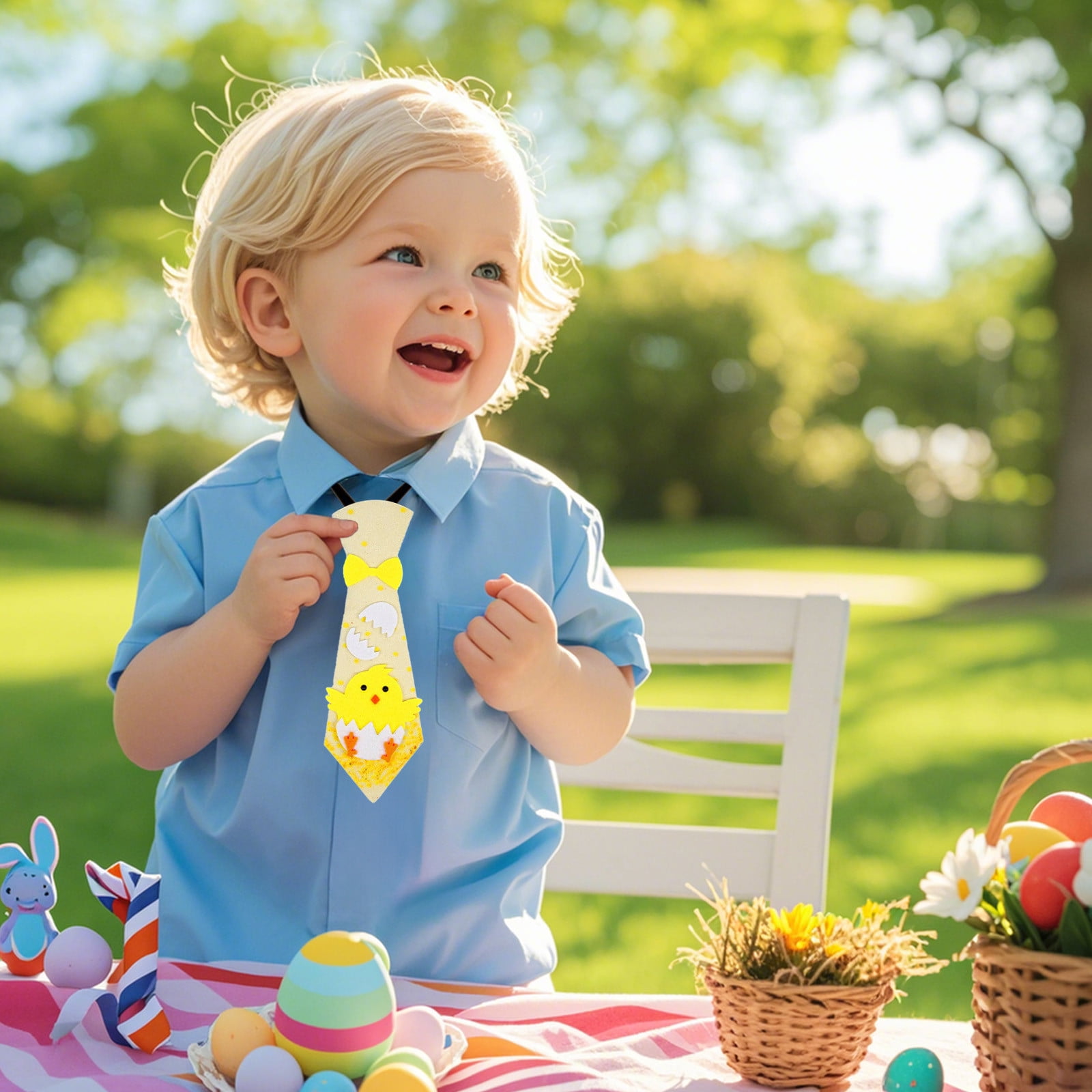 Comefolife Easter Costume Accessory Kit Easter Ties Easter Pre Tied ...