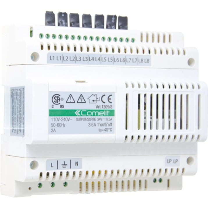 Comelit 8 Output Power Supply for 2-Wire Video Kit - Walmart.com