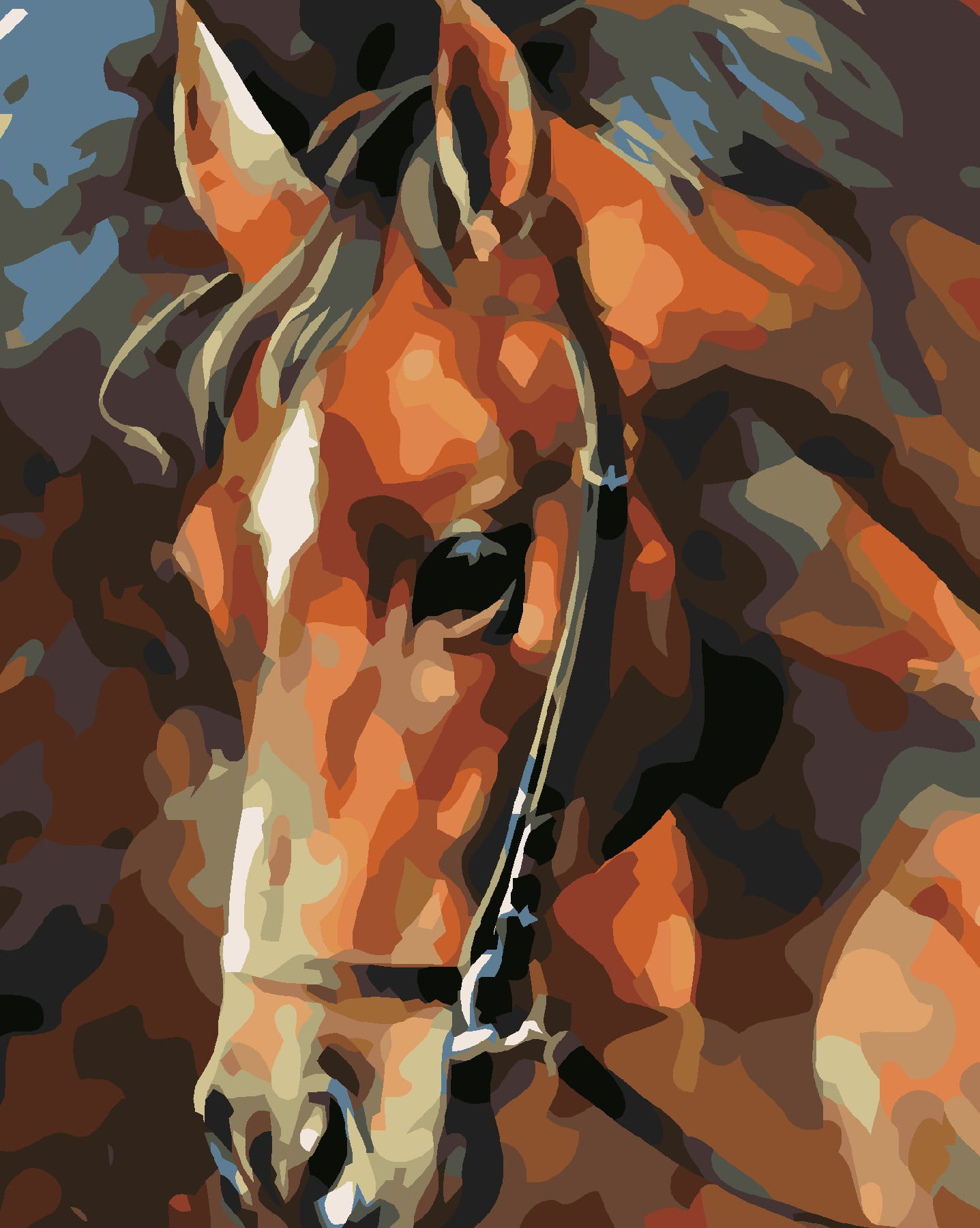 Comes With Frame Diy Children Theme Canvas Painting Kits Visual Arts ...