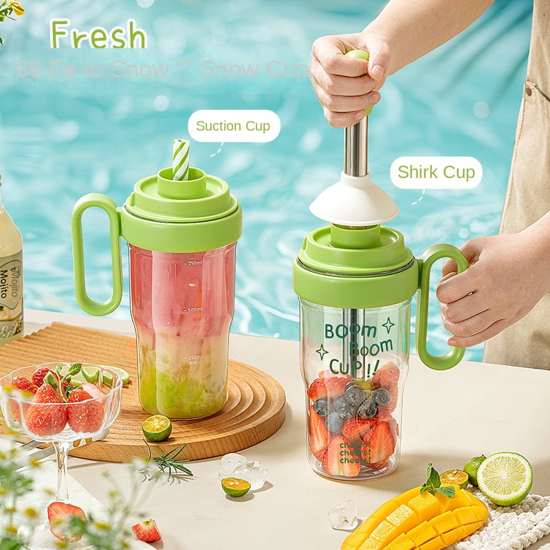 Comes with ice grid shaker cup |thickened shell portable shaker cup ...