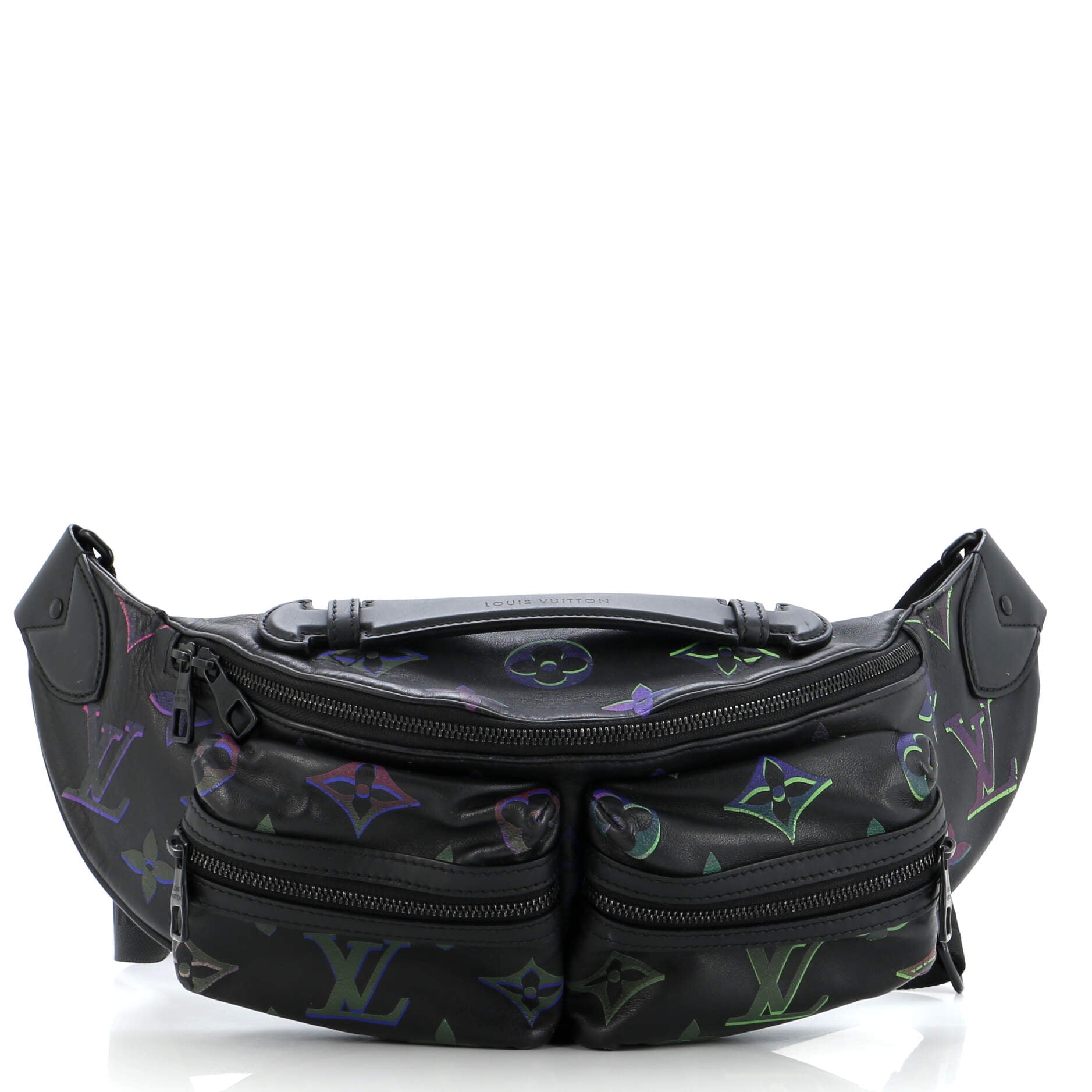 Pre-Owned Comet Bumbag Spotlight Monogram Giant Leather By Rebag ...