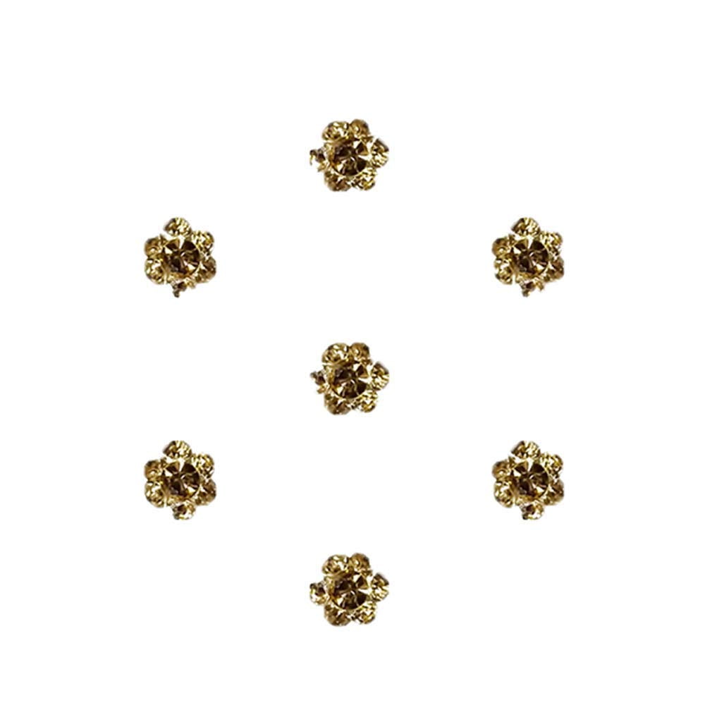 Comet Busters Small Beautiful Golden Bindi (Bin607) - Walmart.com