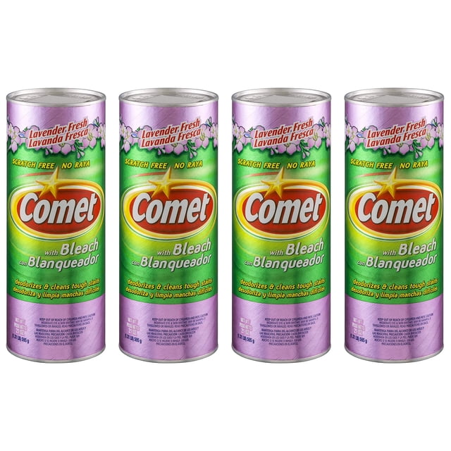 Comet Cleaner With Bleach Powder Lavender Fresh 21-Ounces | Scratch ...