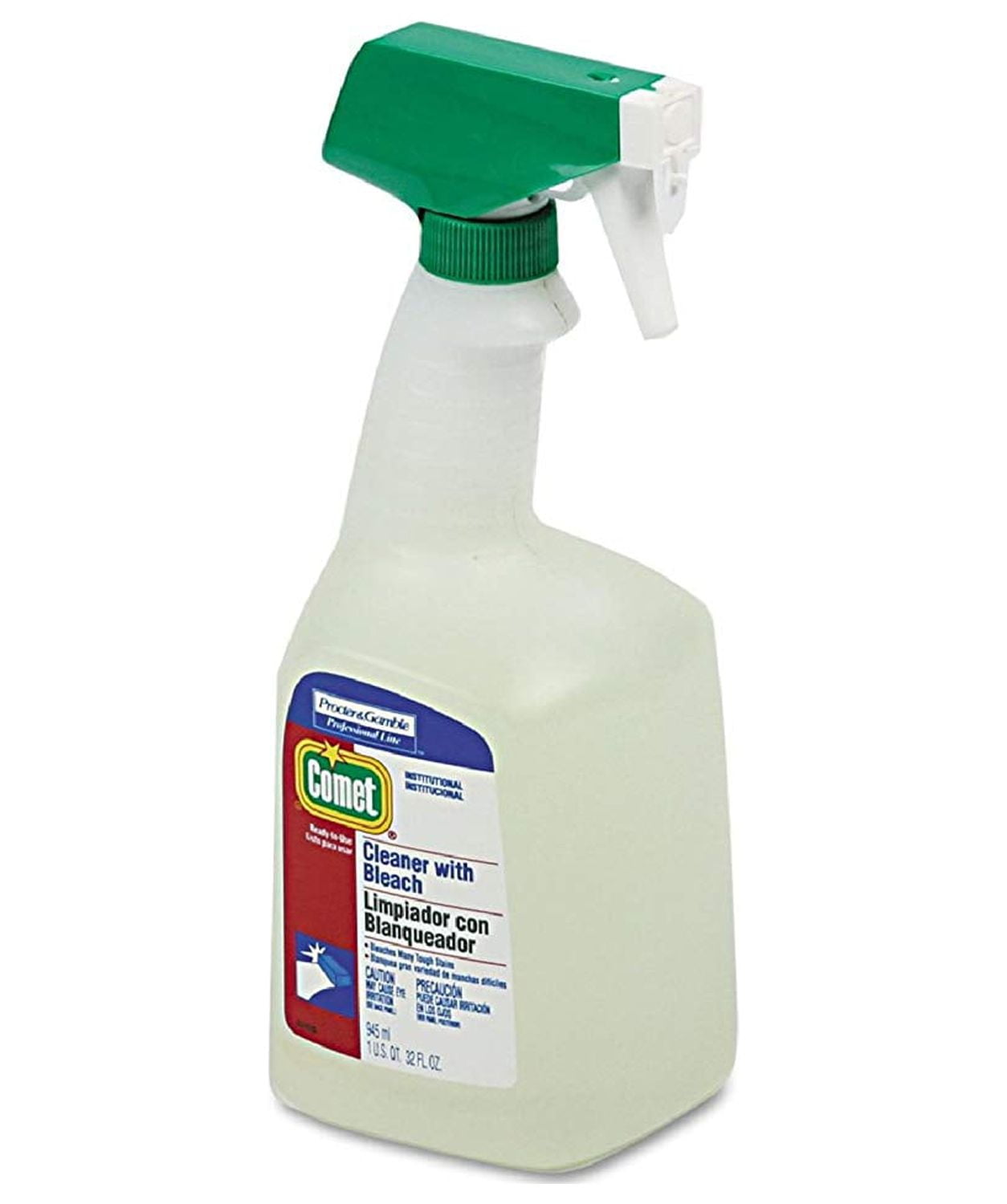 Comet Cleaner with Bleach, 32 oz Spray Bottle, 8/Carton (02287CT ...