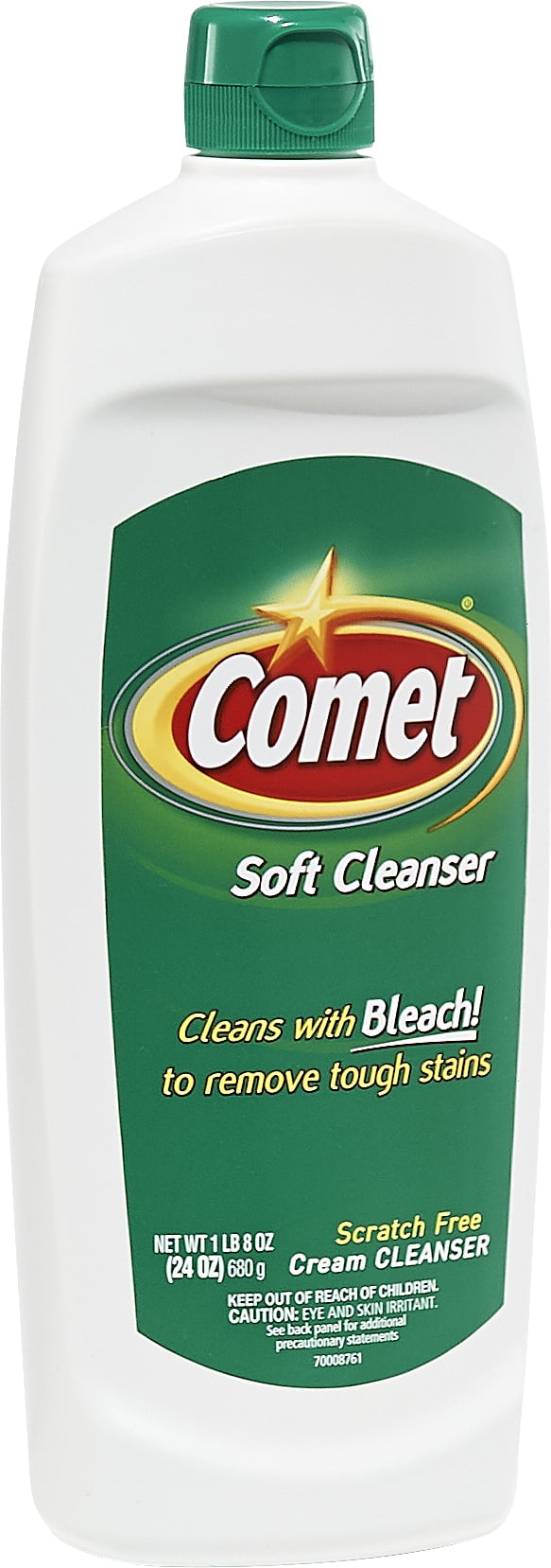 Comet Cleaning Bathroom Soft All-Purpose Cream Cleanser with Bleach, 24 ...