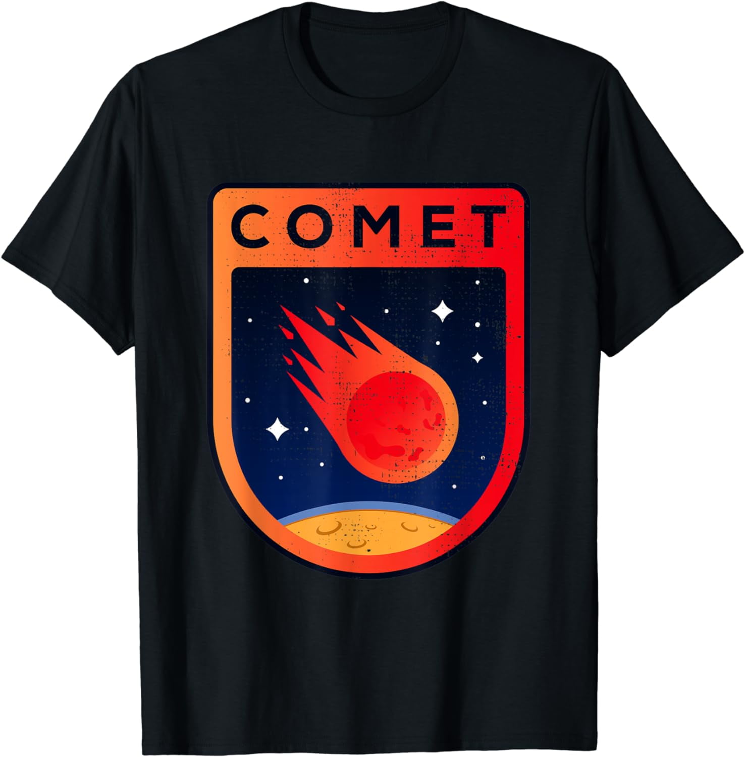 Comet Cosmic Snowball Space Travelers Meteorite Comet T-Shirt - Walmart.com