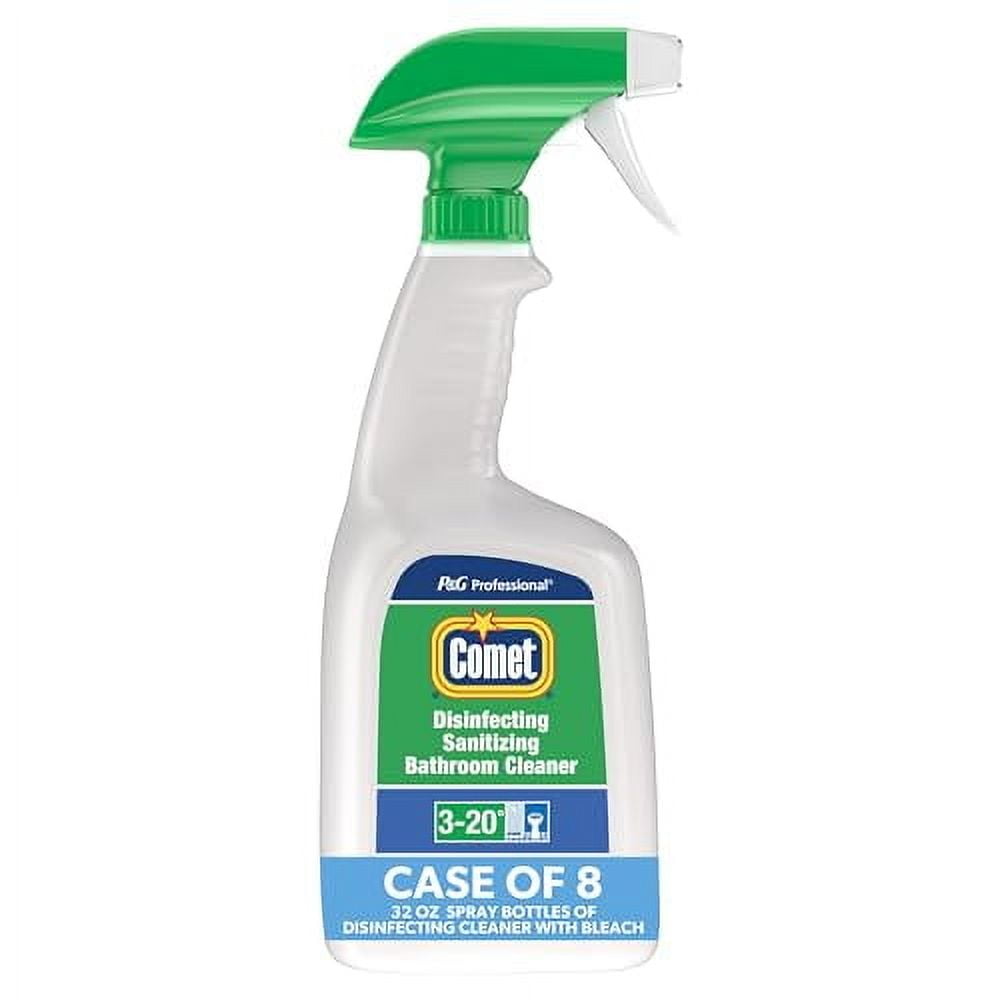 Comet Disinfecting-Sanitizing Bathroom Cleaner, 32 Oz Trigger Spray ...