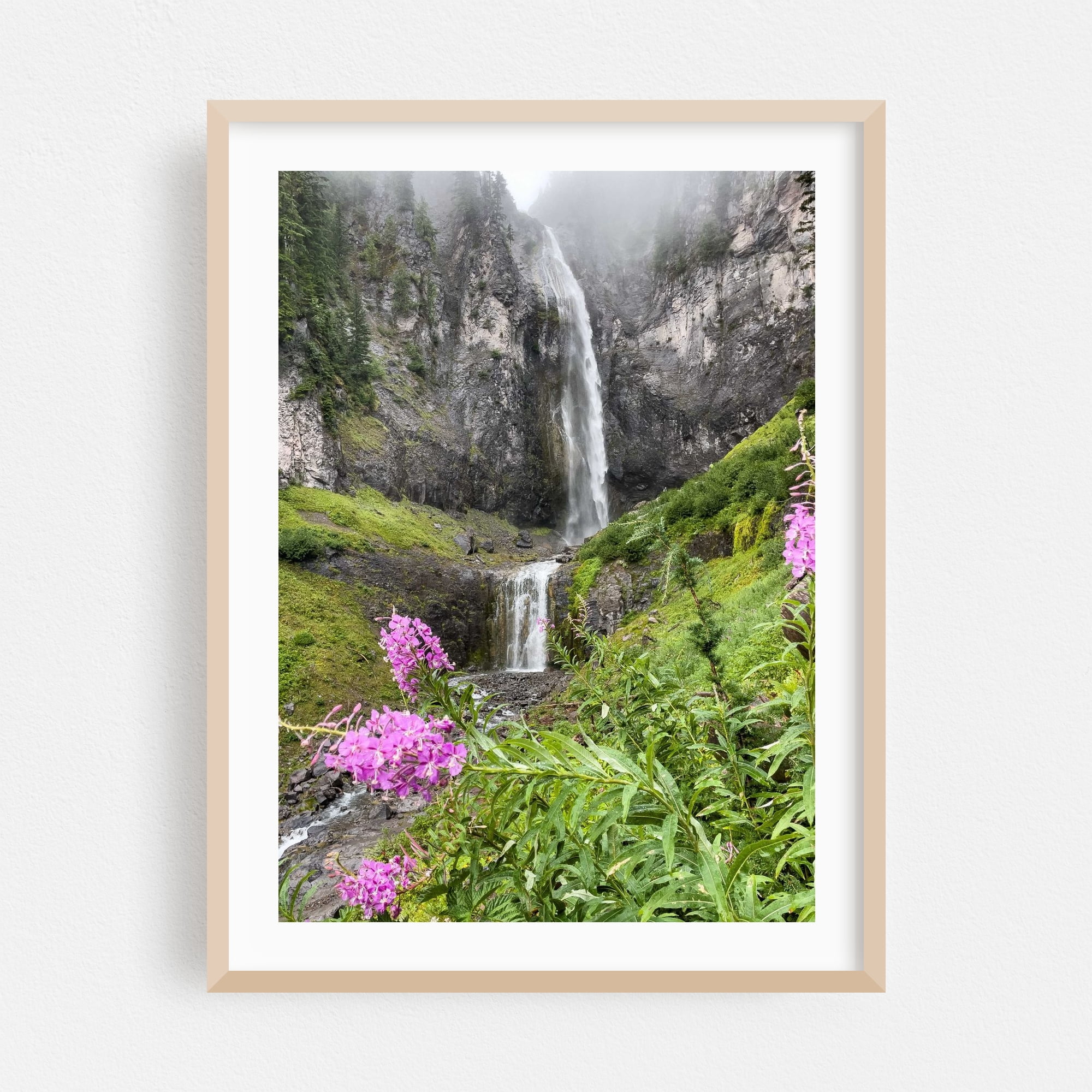Comet Falls, Mt. Rainier National Park - Washington Photography ...