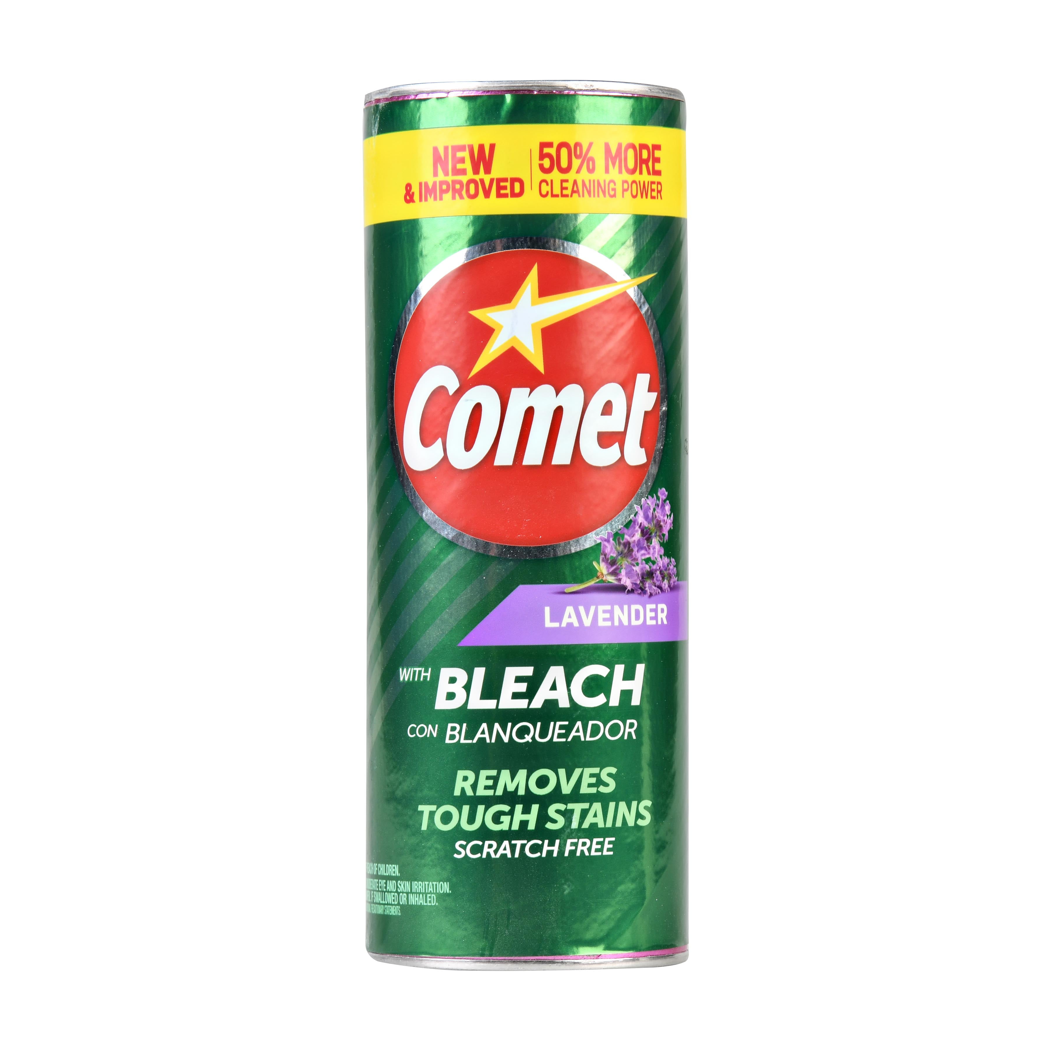 Comet Lavender Scented All Purpose Cleaning Powder with Bleach 21oz for ...