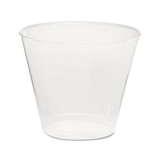 Comet Plastic Tumbler 5 oz., Clear, Squat, 50/Pack - Walmart.com