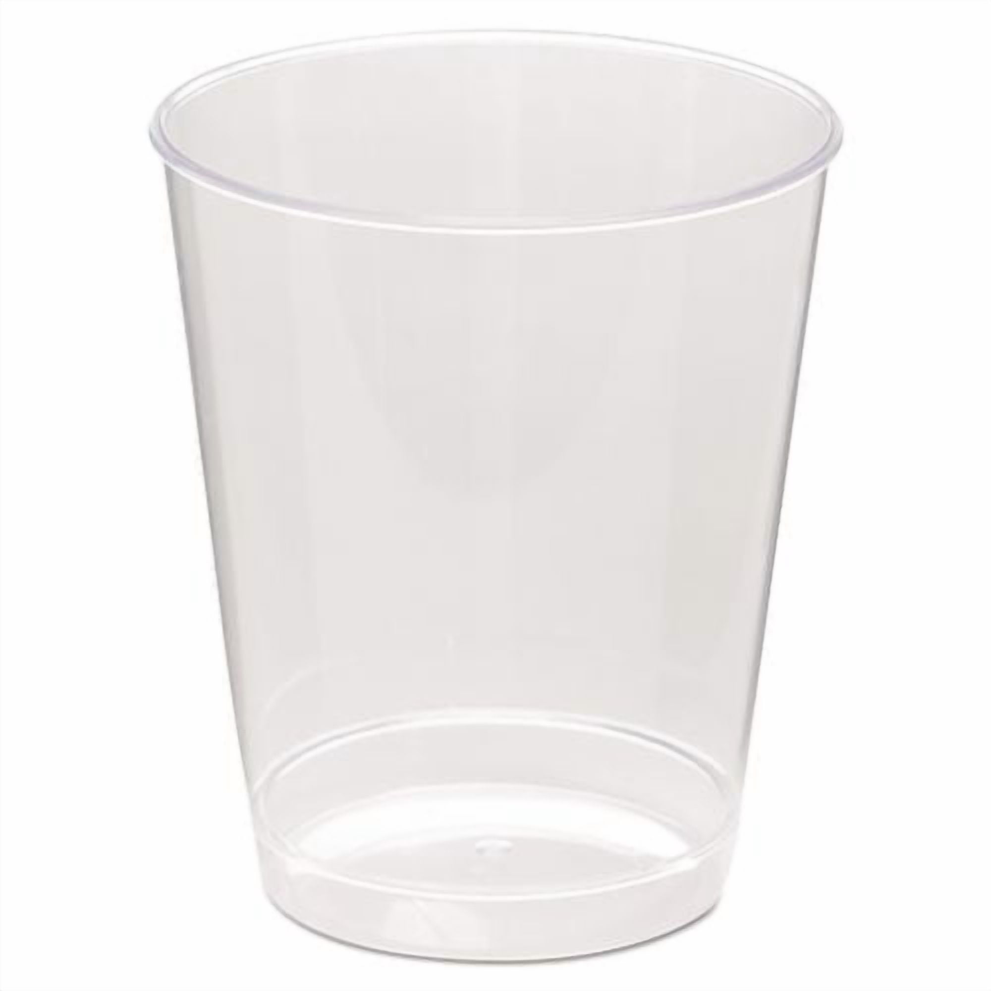 Comet Plastic Tumbler, Tall, 8 oz, Clear, 25/Pack, 20 Packs/Carton ...