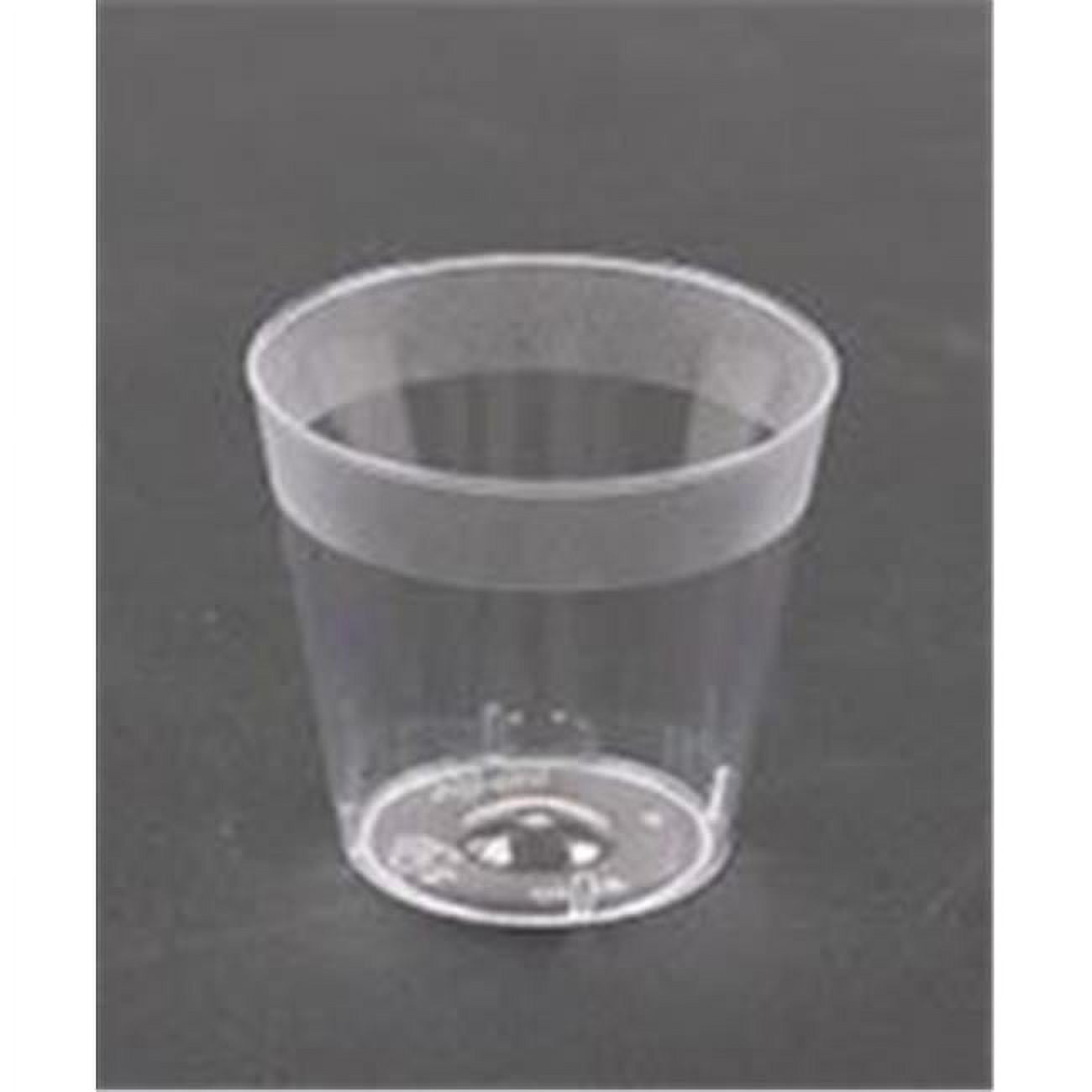 Comet Products & WNA SG10 PE 1 oz Clear Plastic Shot Glass - Case of ...