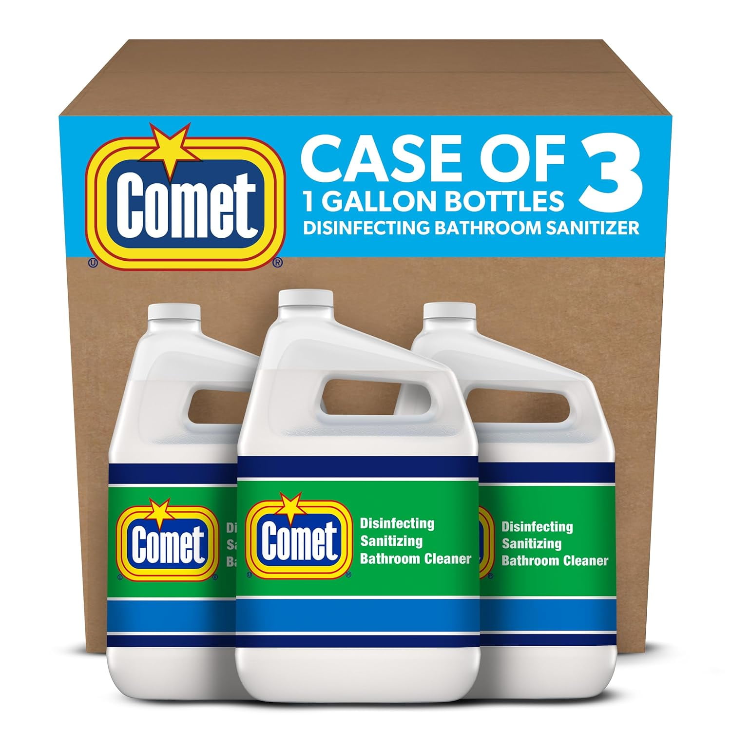 Comet Professional Disinfecting - Sanitizing Liquid Bathroom Cleaner ...