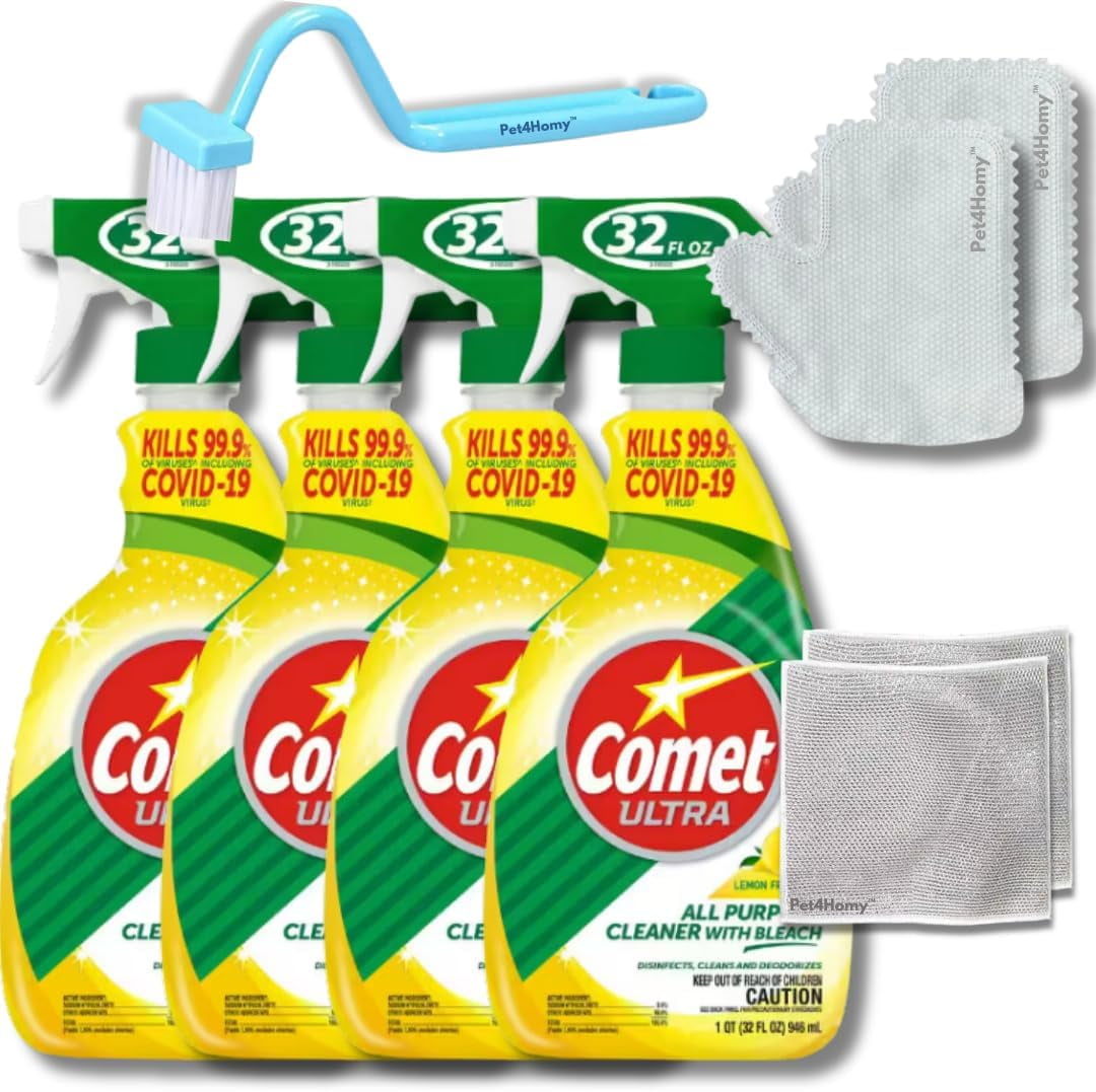 Comet Ultra All-Purpose Cleaner with Bleach and Disinfectant Spray ...