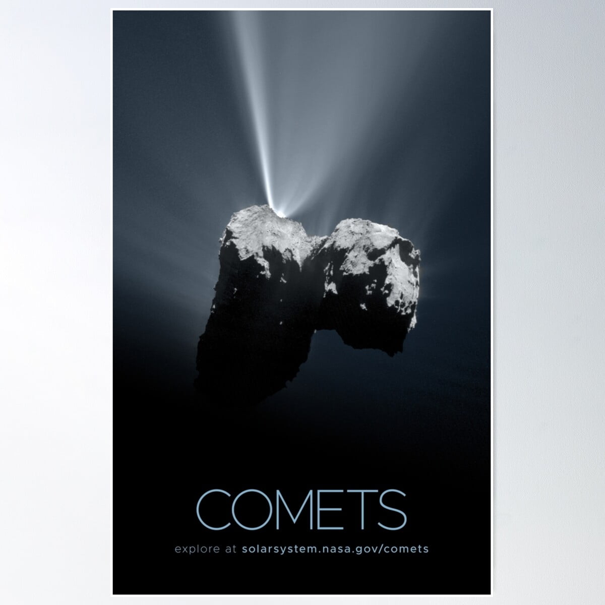 Comets Poster - Explore Solar System The National Aeronautics And Space ...