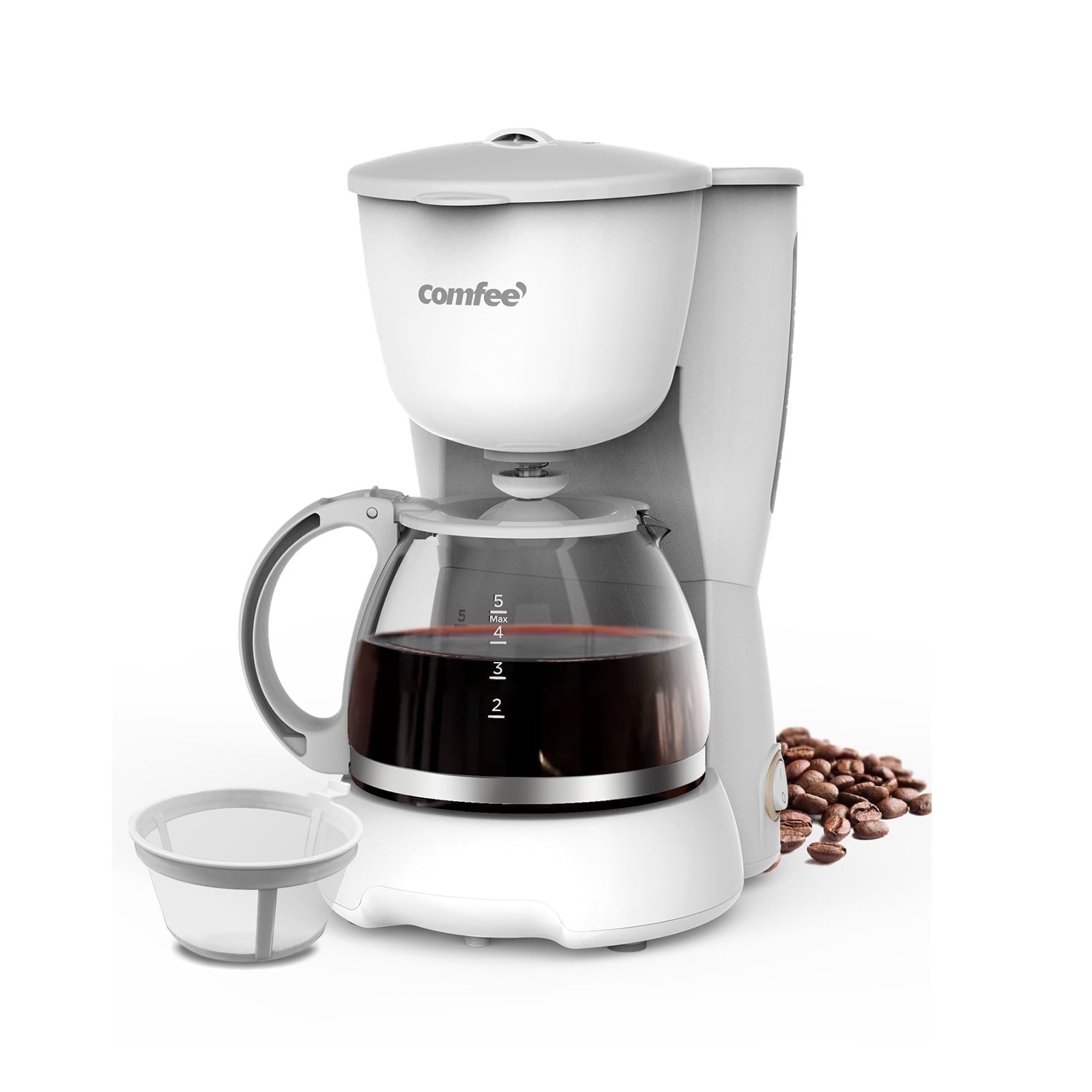 Comfee 5-Cup Drip Coffee Maker, Swift & Easy Extraction, Accurate ±203 ...