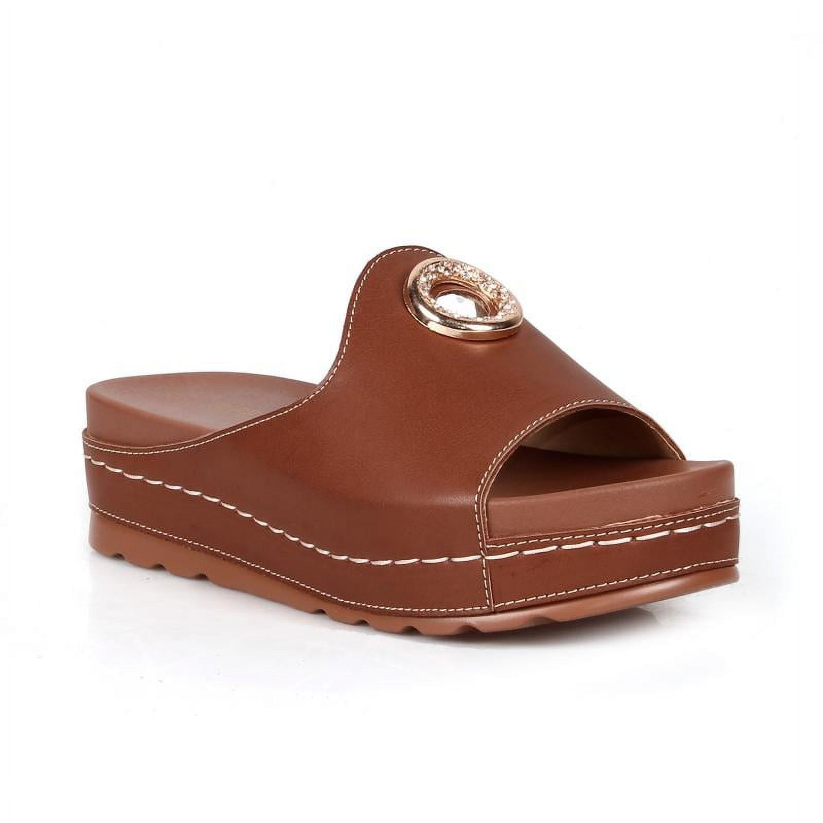 Comfeite Maldives Platform Women's Comfort Sandals - Walmart.com