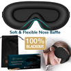 Slip Pure Silk Soft Sleep Mask with Elastic Band, Reusable, Peony ...