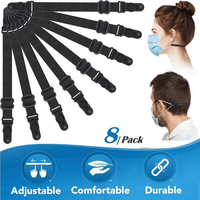ComfiTime 8PCS Mask Extenders, Adjustable Face Mask Extenders Ear ...