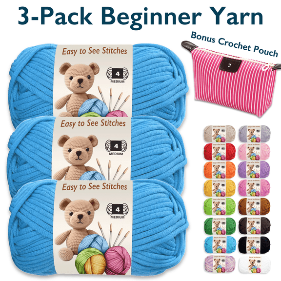 Loops & Threads™ Round Circular Knit Quick™ Knitting Machine Loom Kit ...