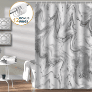 Taicans Fabric Shower Curtain Liners 71x71inch,Solid Color Waterproof ...