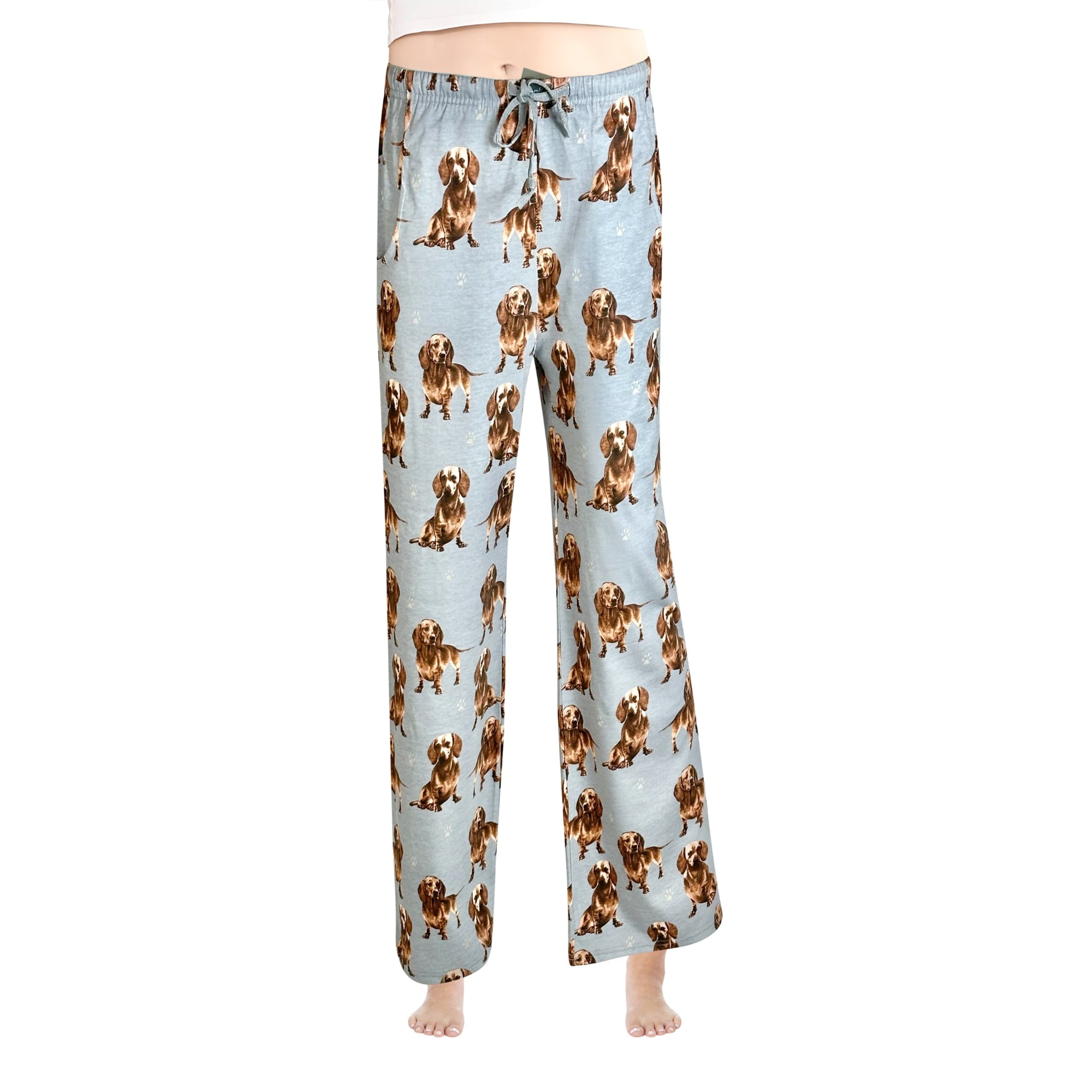 Comfies Dachshund Unisex Cotton Blend Pajama Bottoms - Gift for Pet ...