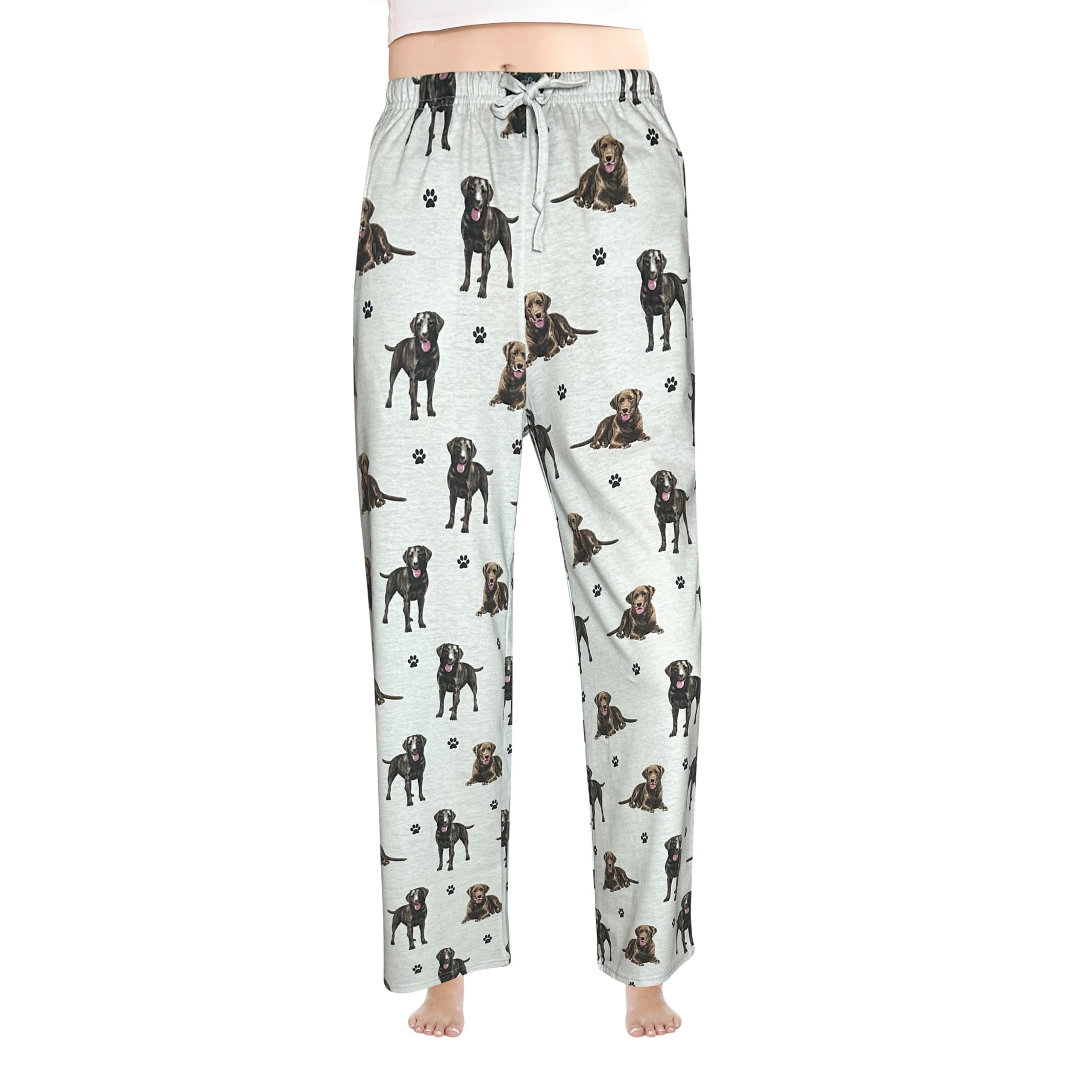 Comfies Labrador Chocolate Unisex Cotton Blend Pajama Bottoms - Gift ...