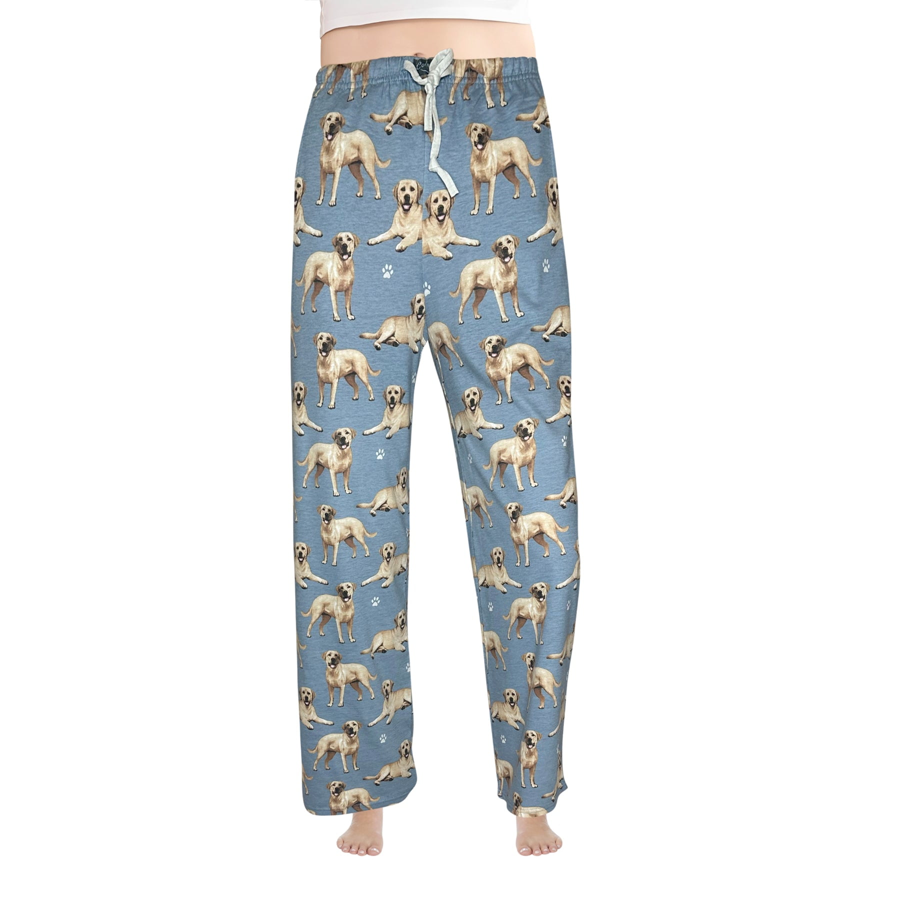 Comfies Labrador Yellow Unisex Cotton Blend Pajama Bottoms - Gift for ...