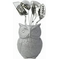 Comfify Owl Utensil Holder Decorative Ceramic Cookware Crock ...