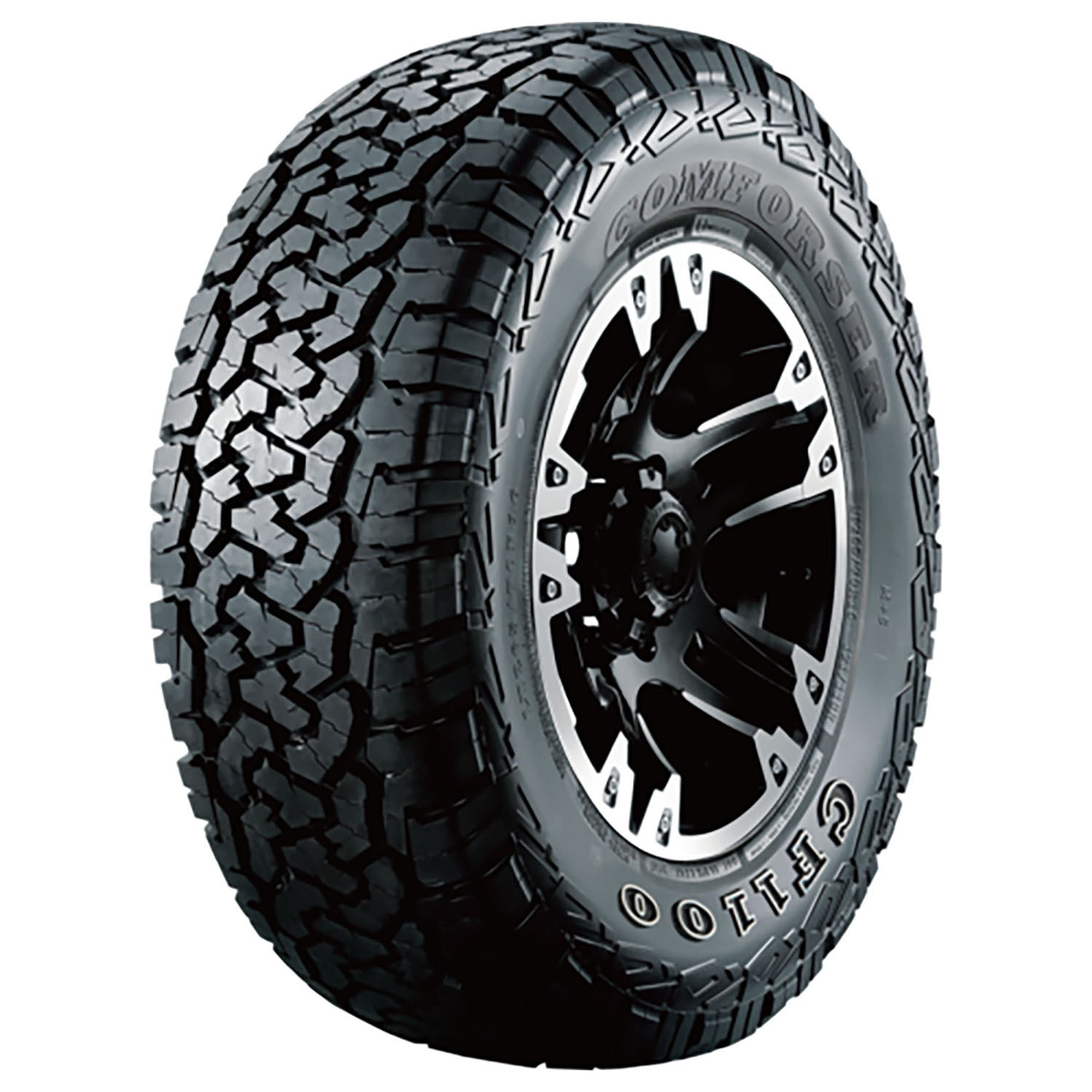 Comforser CF1100 Aggressive All Terrain Light Truck Tire, LT33X12.50R20 114S E - Walmart.com