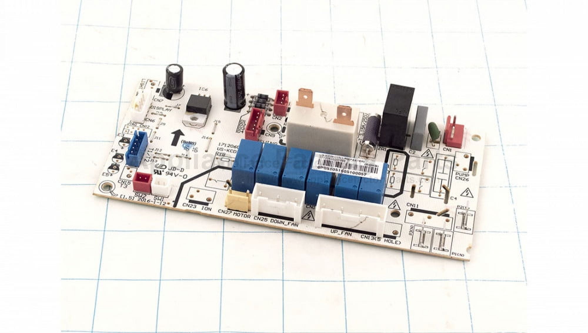 Comfort Aire MAIN CONTROL BOARD ASSY 17120600000888 - Walmart.com