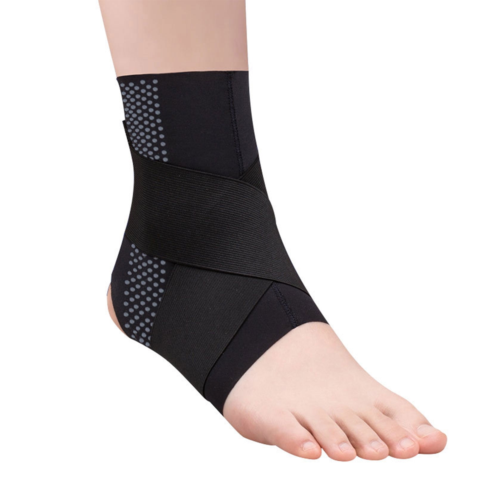 Comfort Ankle Compressed Sleeve Nonslip Breathable Fabric Ankle Brace ...