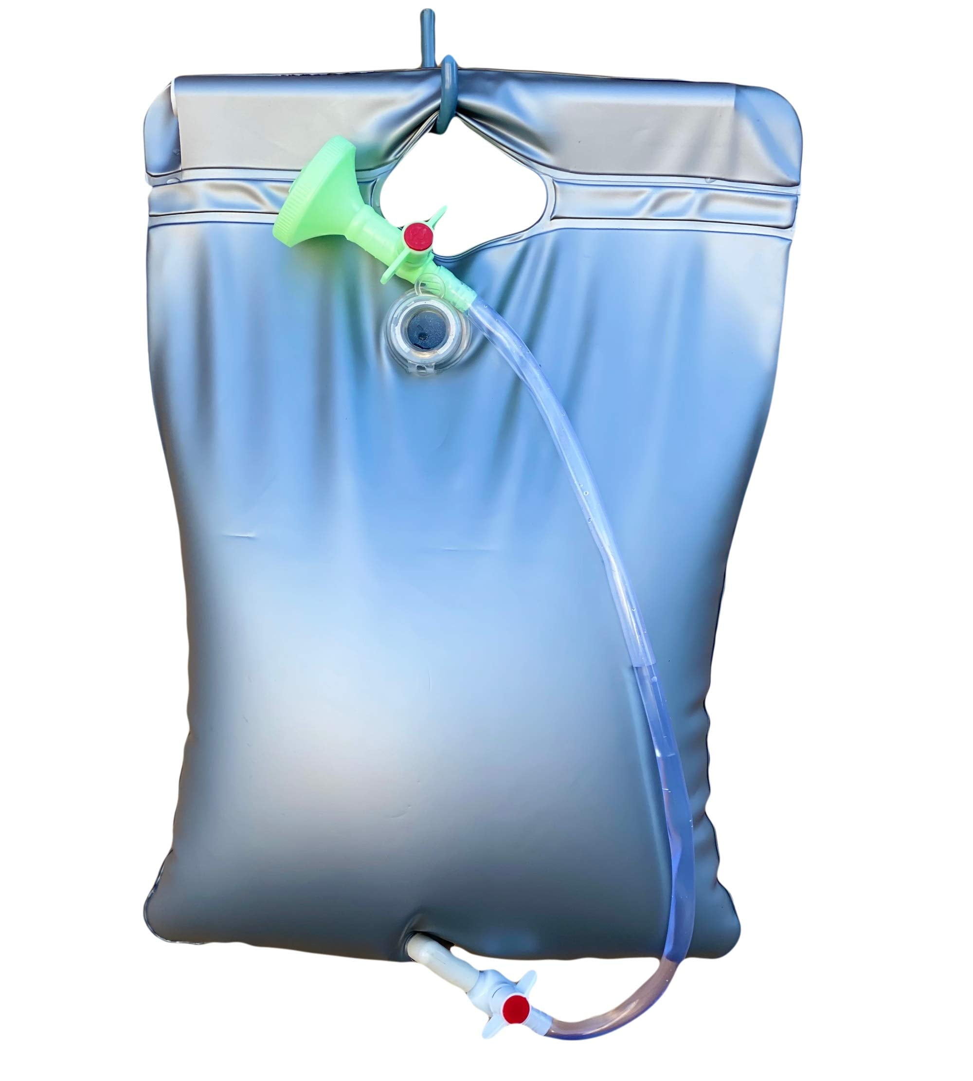 Comfort Axis 2.5 Gallon Portable Bedside PVC Overhead Shower Bag for ...