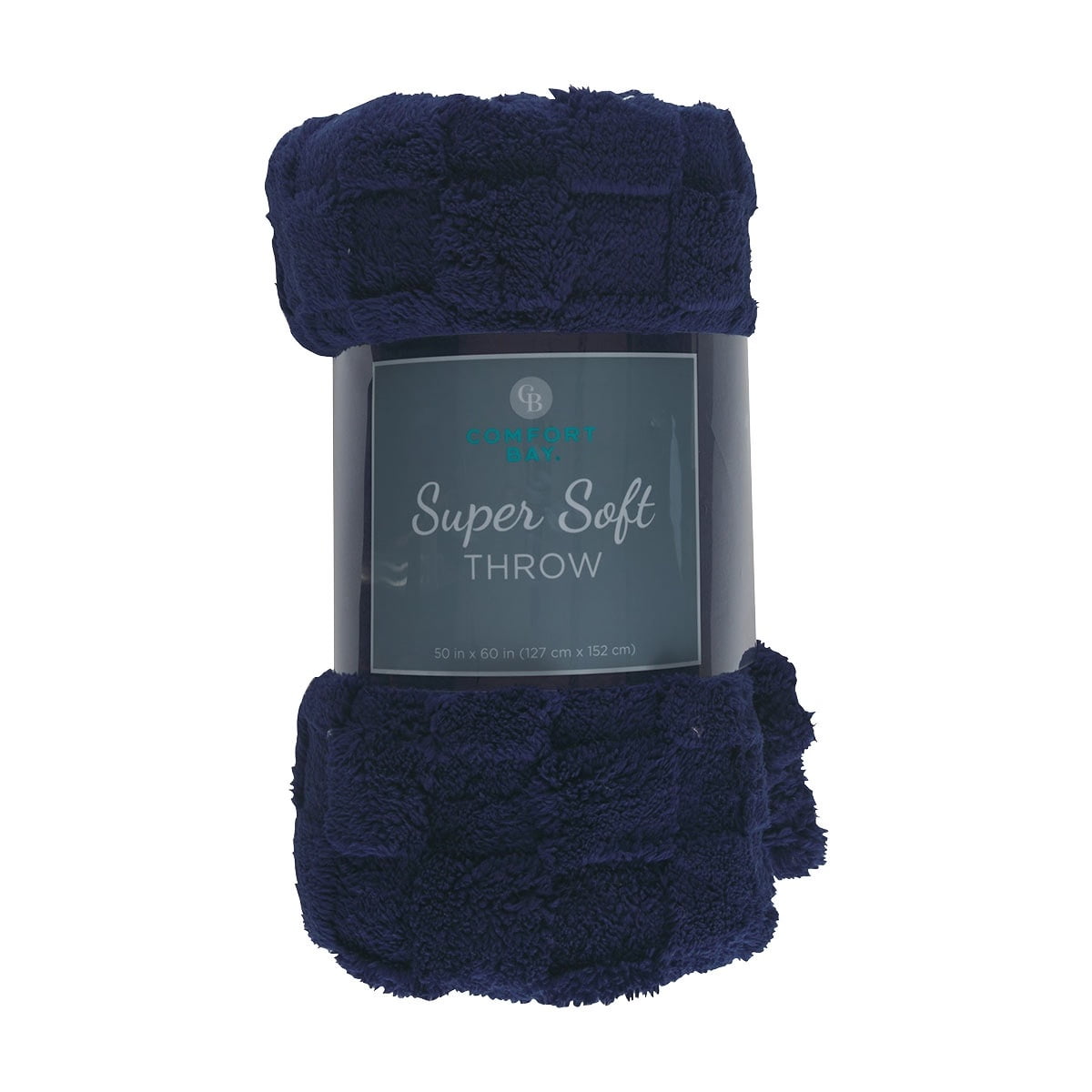 Comfort Bay Super Soft Throw, Blue, 50 x 60 - Walmart.com