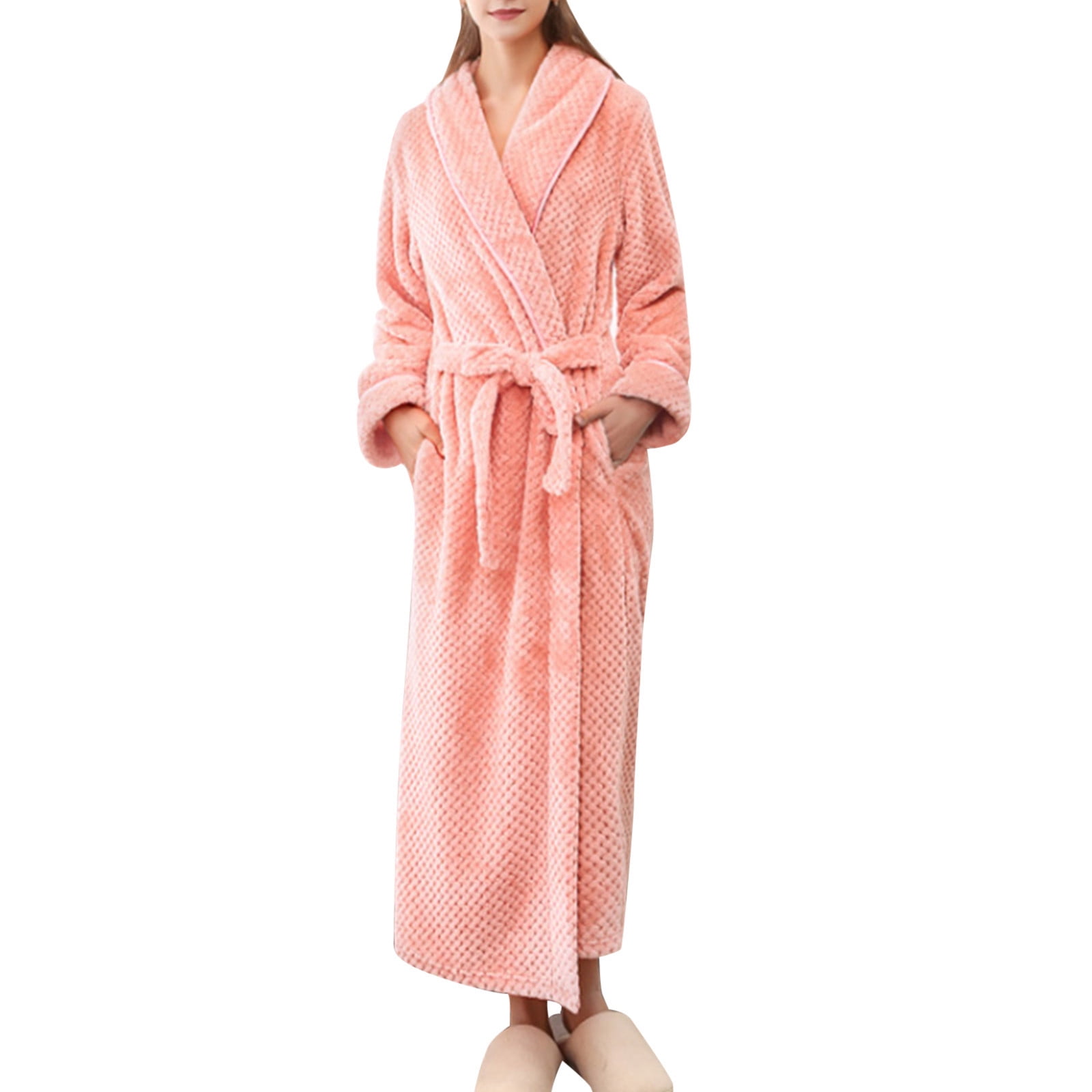 Comfort Bra Everyday Bras for Women Women's Robe Bathrobe Solid Coat ...