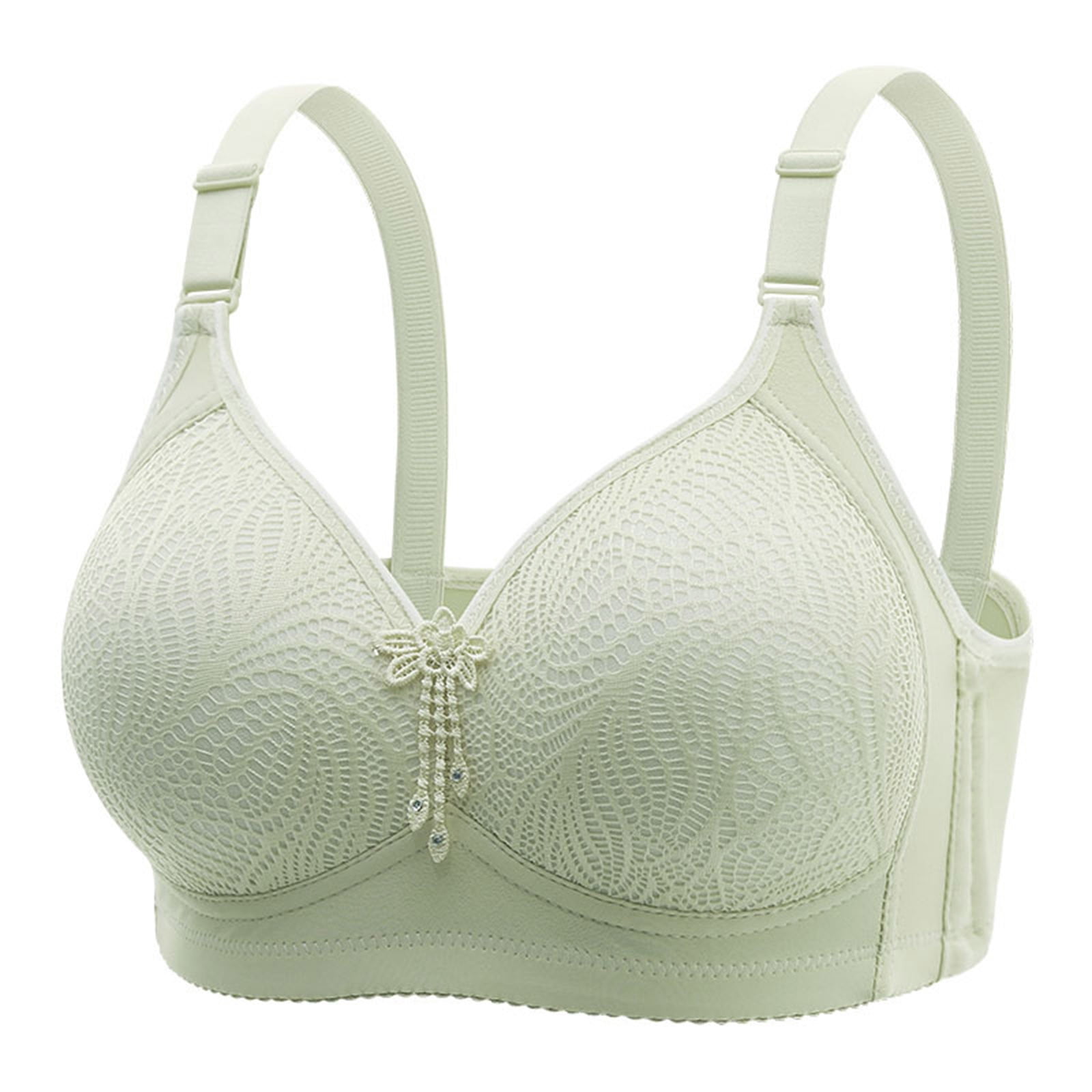 Comfort Bras for Women Wirefree Seamless Bra Feature V-Neck Training ...