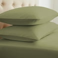 Comfort Canopy - 2 Pack Sage Ultra Soft Microfiber Pillowcase for King ...