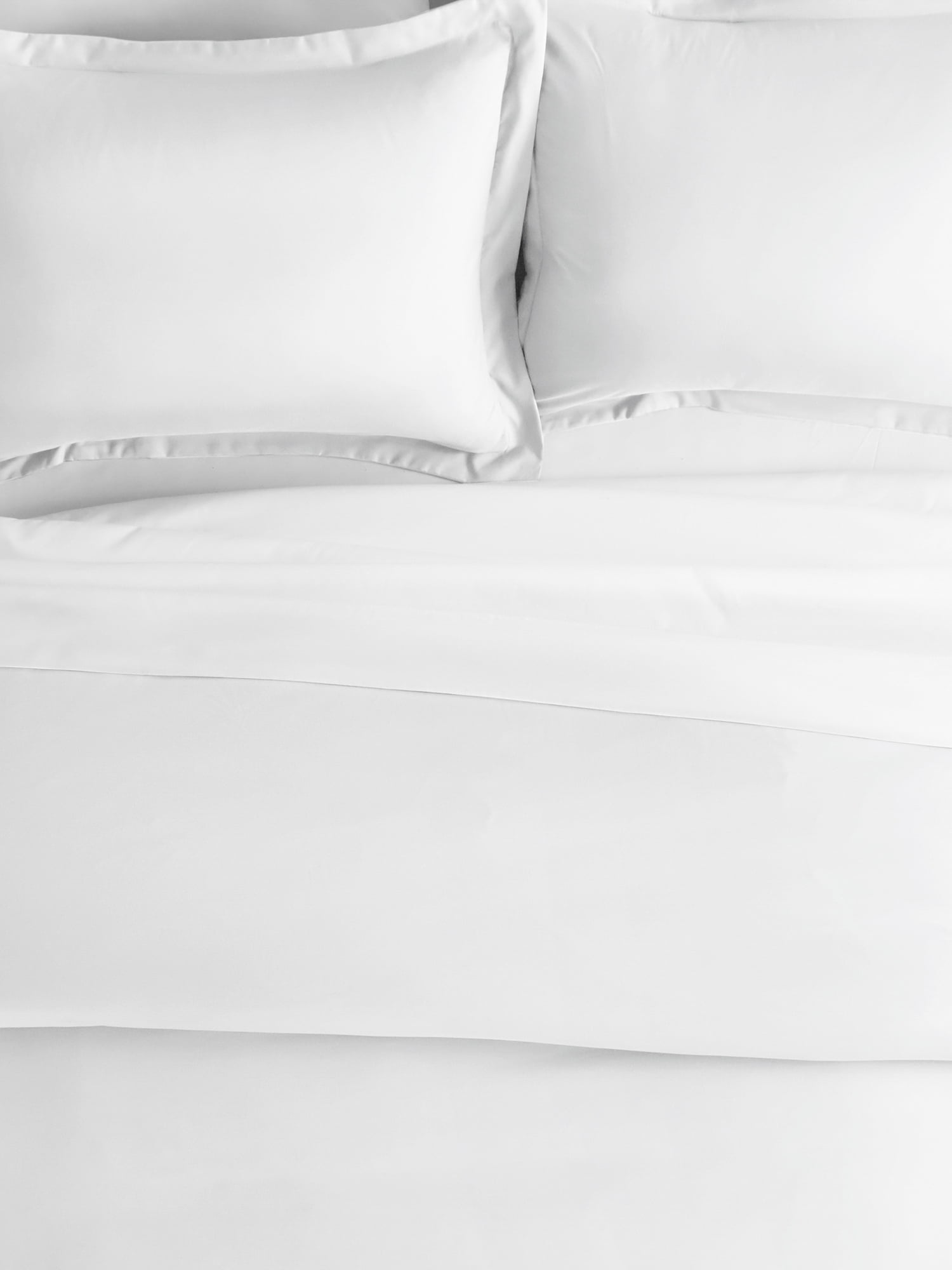 Comfort Canopy - 2 Pack White Pillow Shams Microfiber Ultra Soft for ...