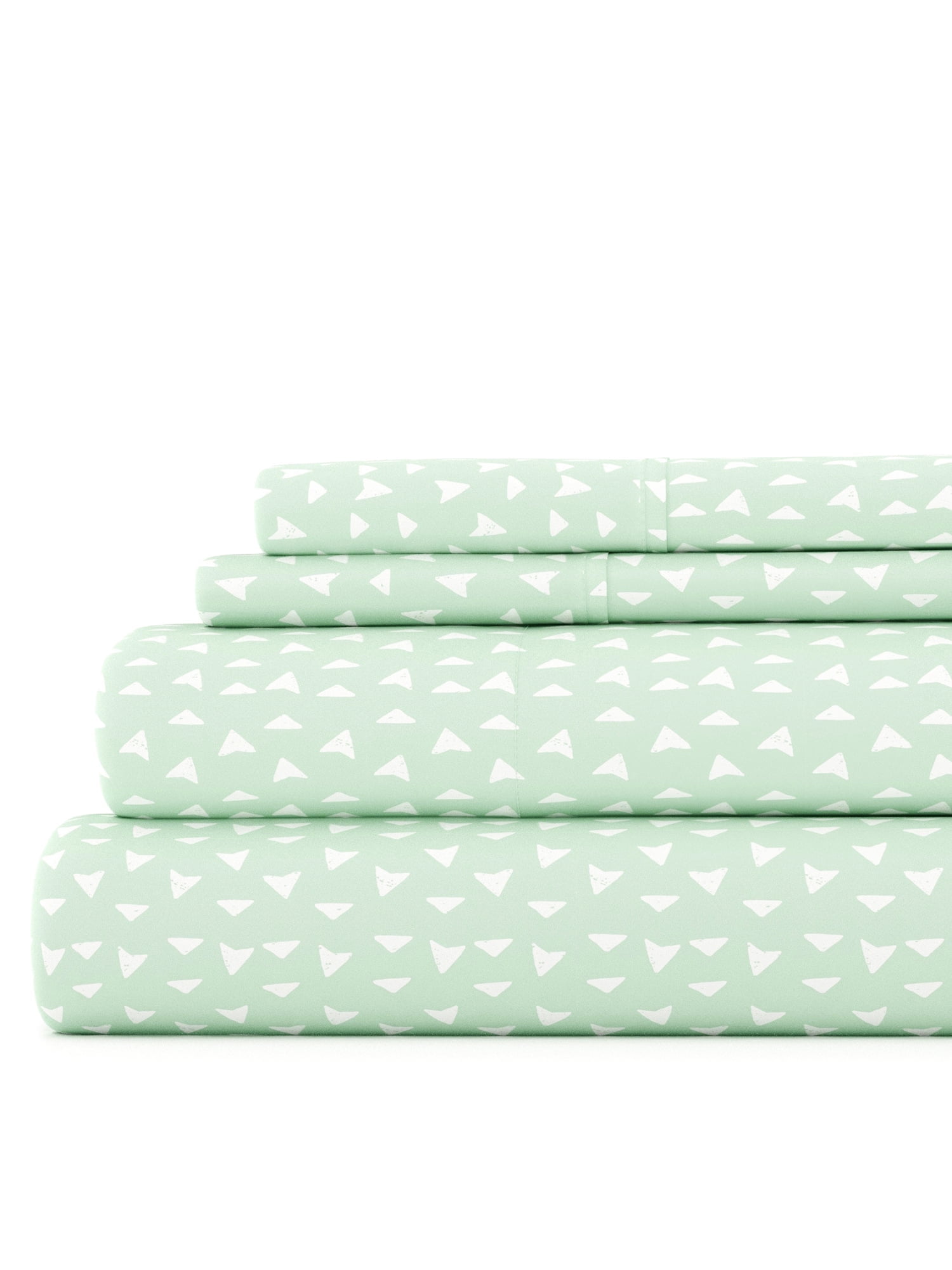 Comfort Canopy - 4-Piece Jade Urban Arrow Printed Bed Sheets Set for ...