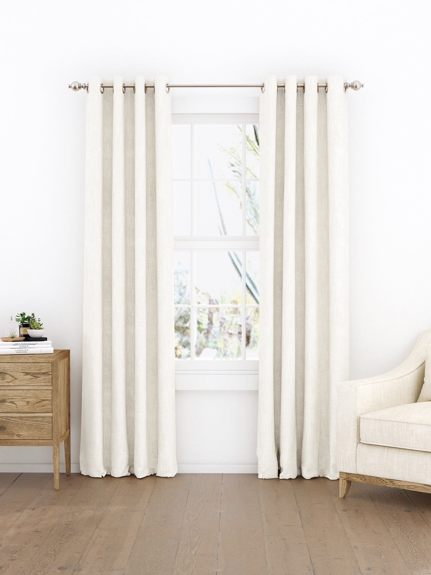 Comfort Canopy - 2 Set Thermal Blackout Insulated Grommet Bedroom ...