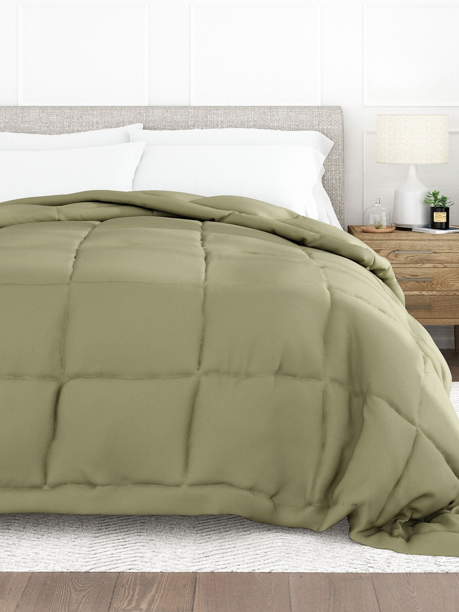 Walmart Comfort Canopy - Sage Lightweight All Season Down-Alternative ...