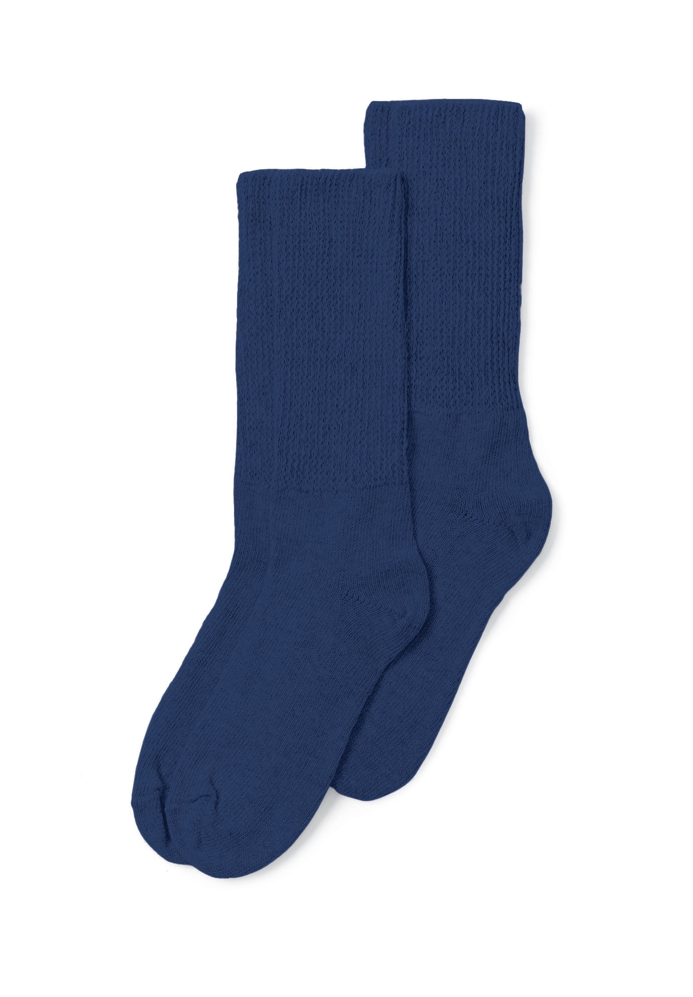 Comfort Choice Women's Plus Size 2-Pack Open Weave Extra Wide Socks ...