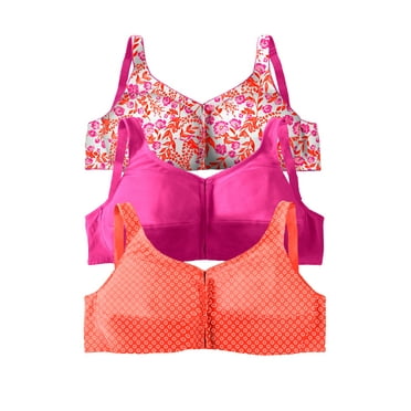 Womens Plus Size comfort shaping jacquard wire free bra, style 1q20 ...