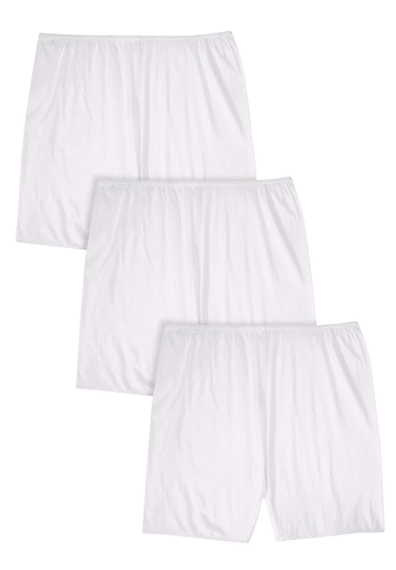 Comfort Choice Plus Size Cotton Bloomer 3-Pack - Walmart.com