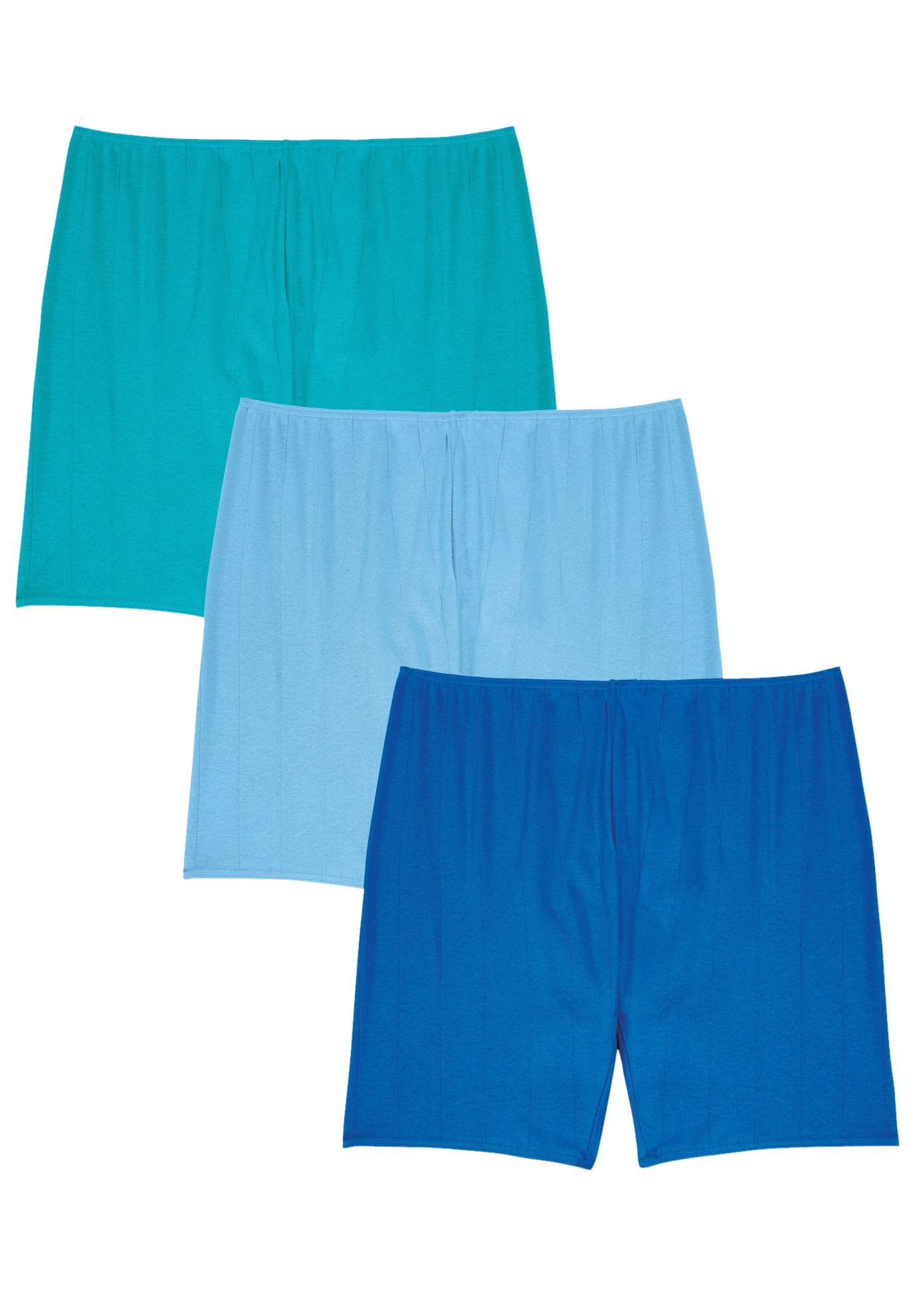 Comfort Choice Plus Size Cotton Bloomer 3-Pack - Walmart.com