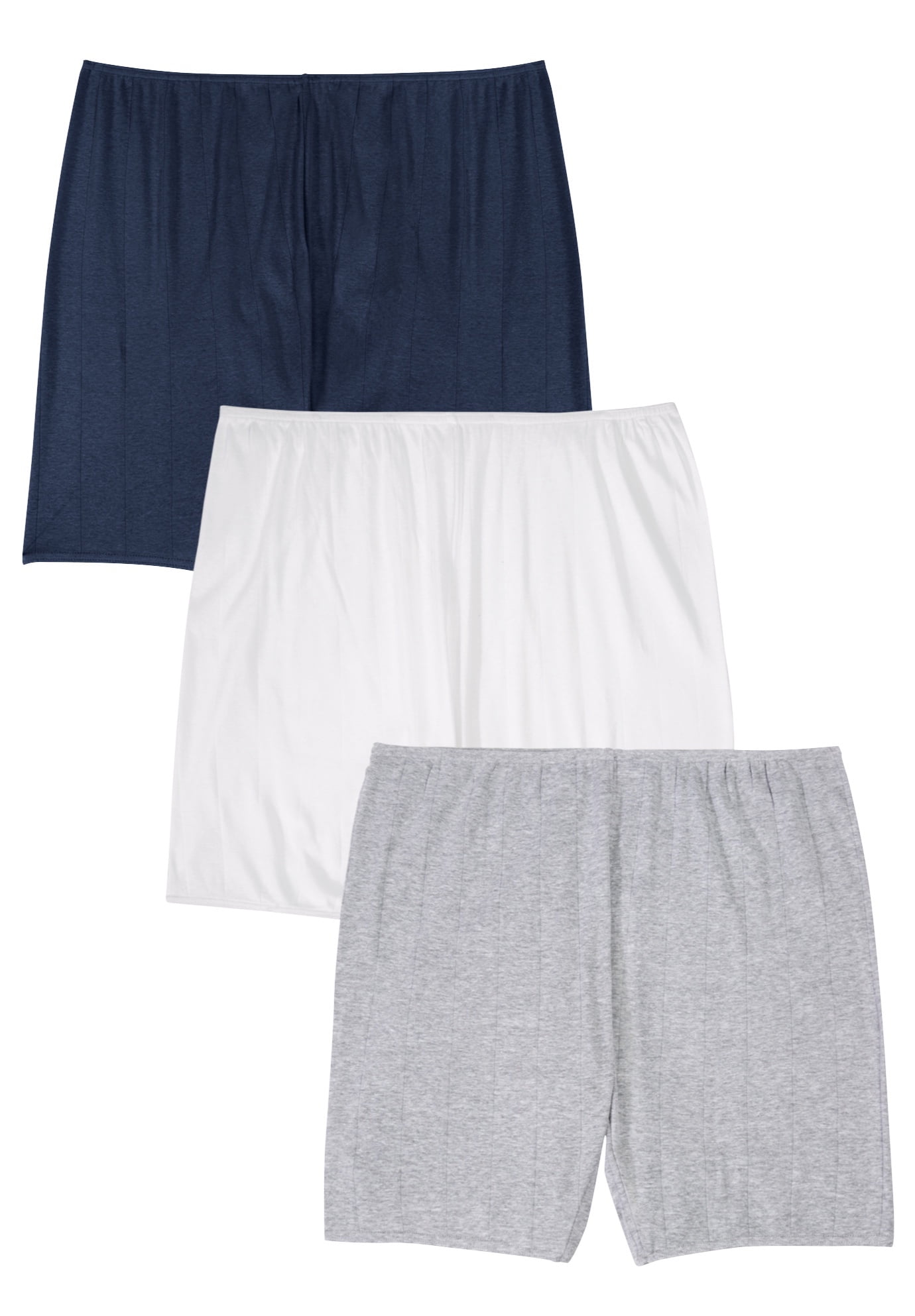 Comfort Choice Plus Size Cotton Bloomer 3-Pack - Walmart.com