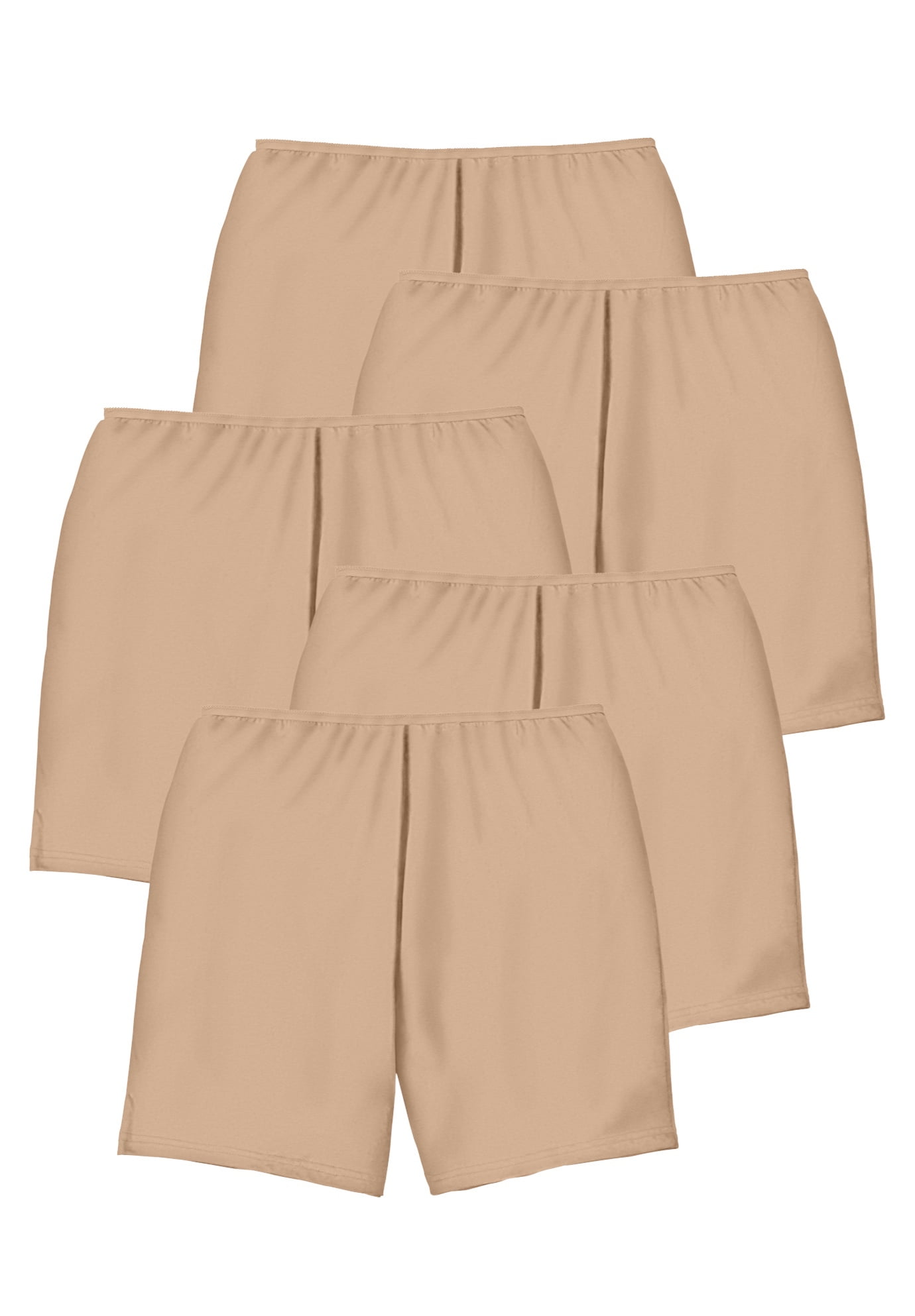 Comfort Choice Women's Plus Size Cotton Boxer 5-Pack - Walmart.com