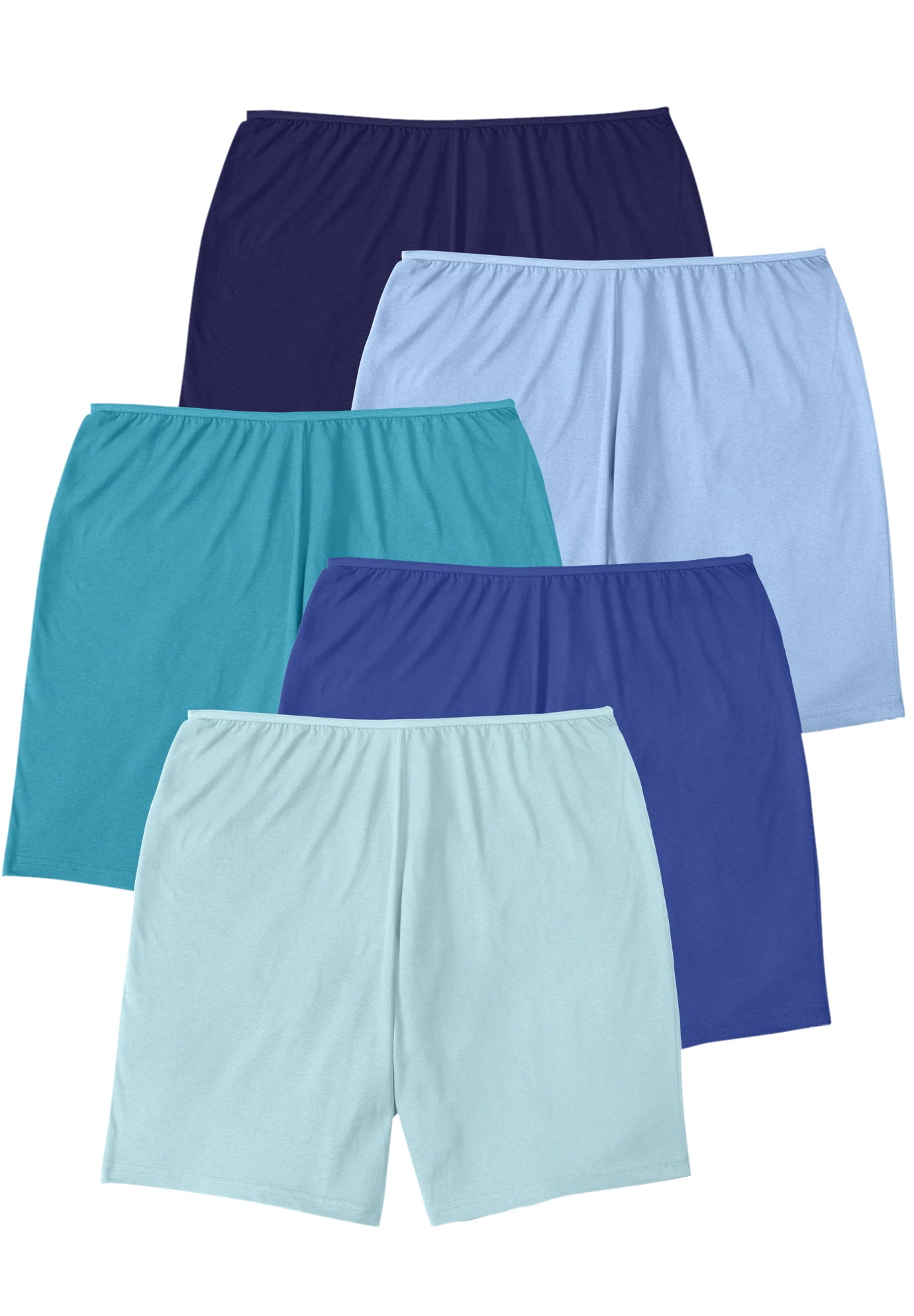 Comfort Choice Plus Size Cotton Boxer 5-Pack - Walmart.com